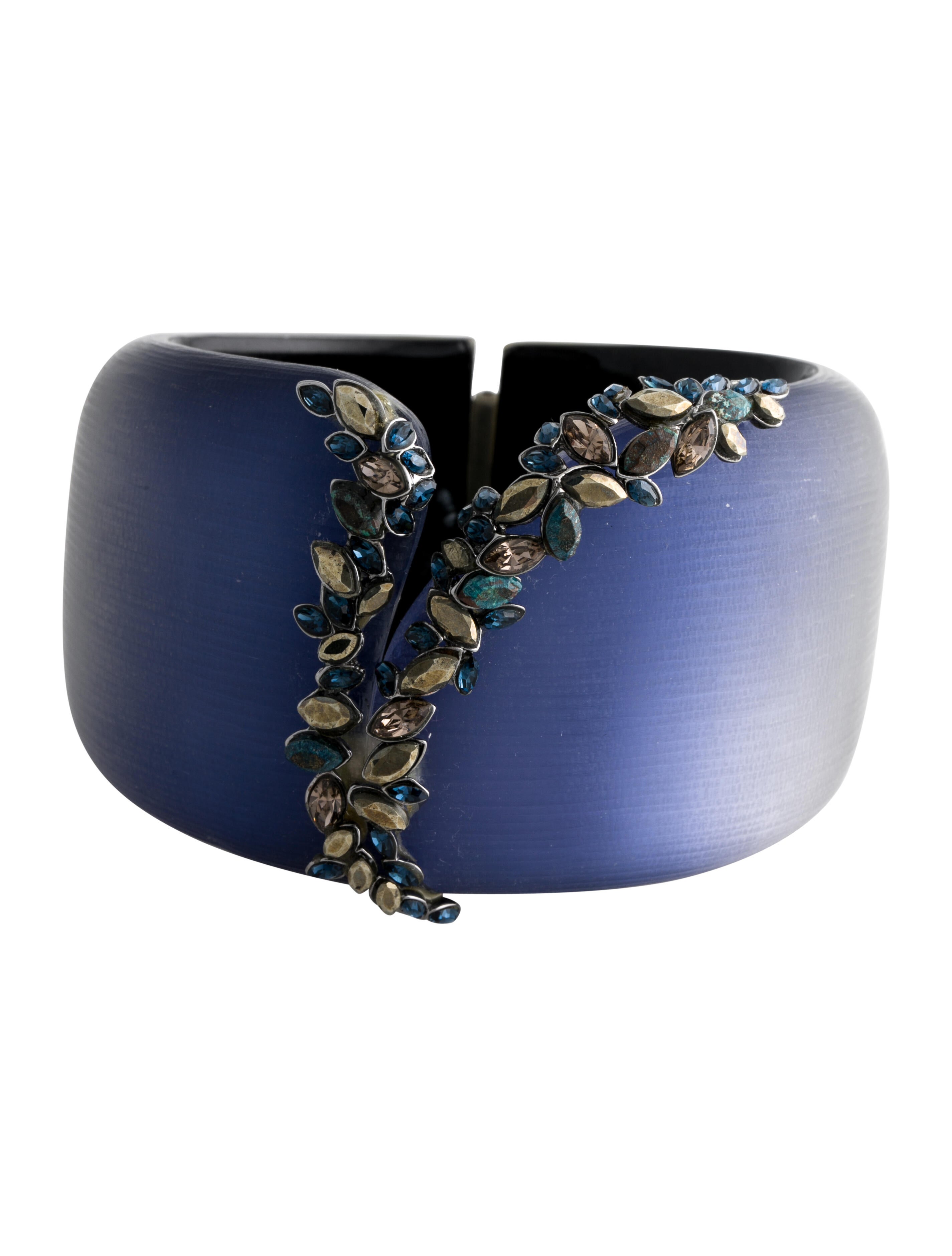 Alexis Bittar Liquid Nature Cuff Bracelet - Gold-Tone Metal Cuff ...