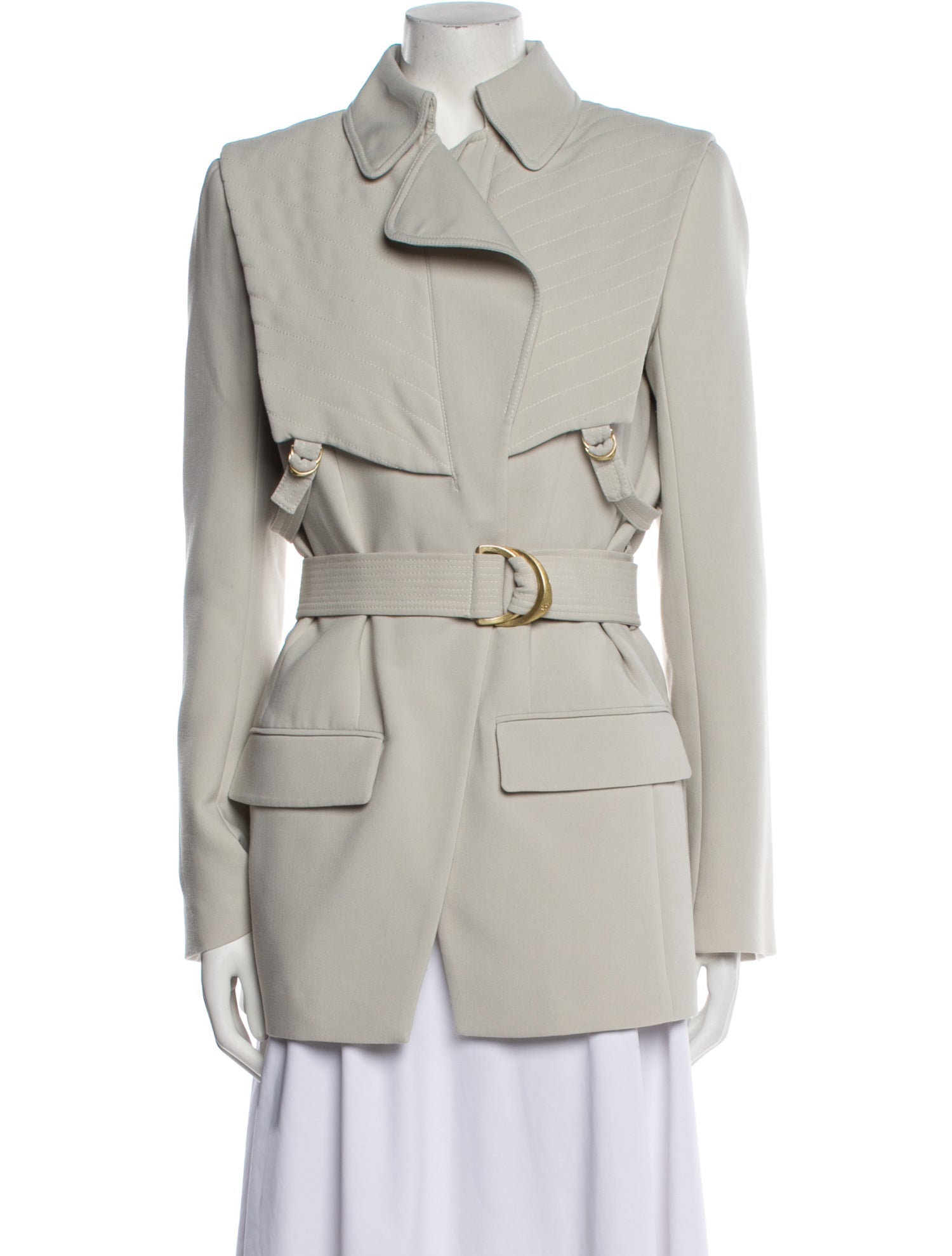 Aje Utility Jacket - Grey Jackets, Clothing - WAAJE25852 | The RealReal