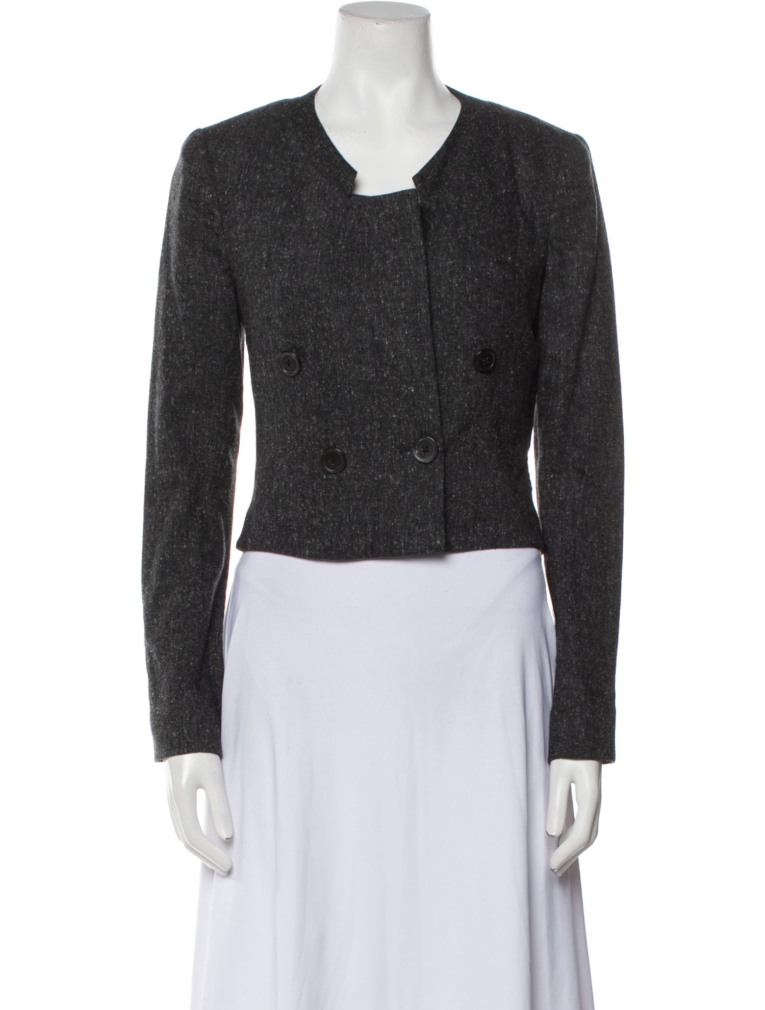 ADAM by Adam Lippes Evening Jacket - Grey Jackets, Clothing ...