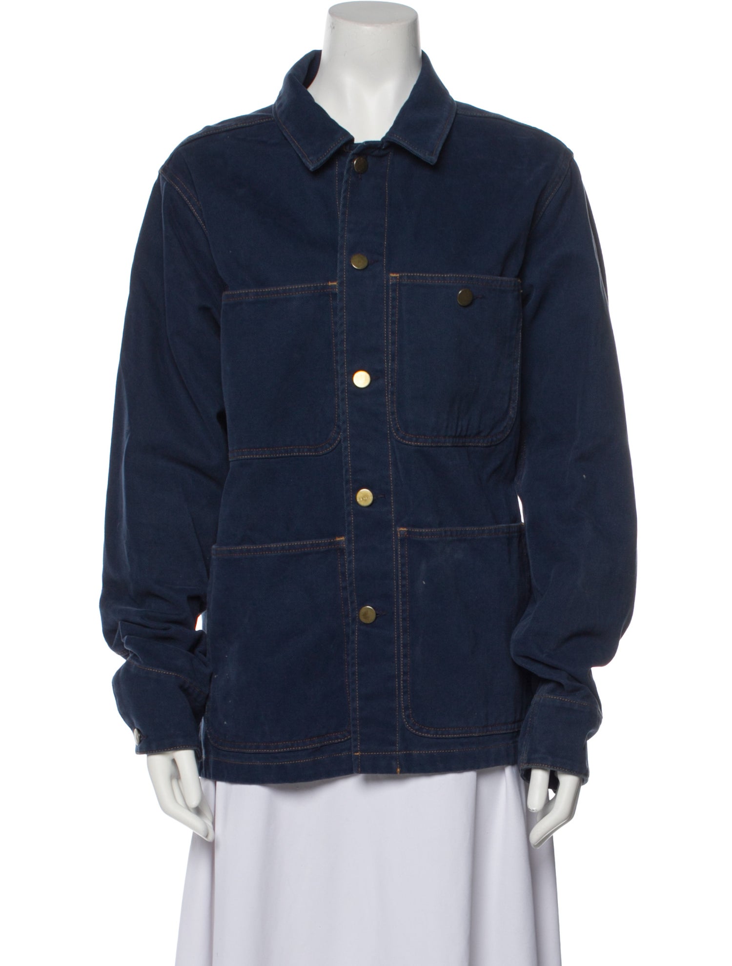 Acne Studios Blå Konst Denim Jacket - Blue Jackets, Clothing ...