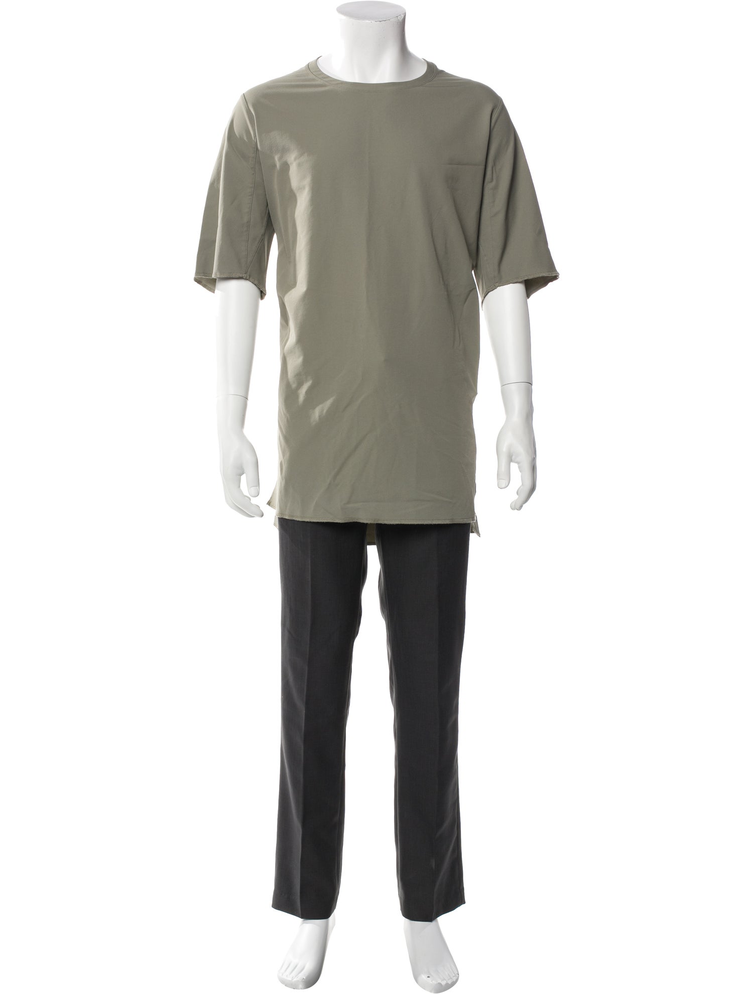 Acronym Crew Neck Short Sleeve T-Shirt - Green T-Shirts, Clothing ...