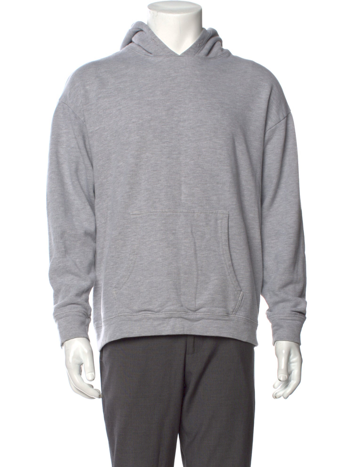 Adaptation Crew Neck Long Sleeve Hoodie - Grey Sweatshirts & Hoodies ...
