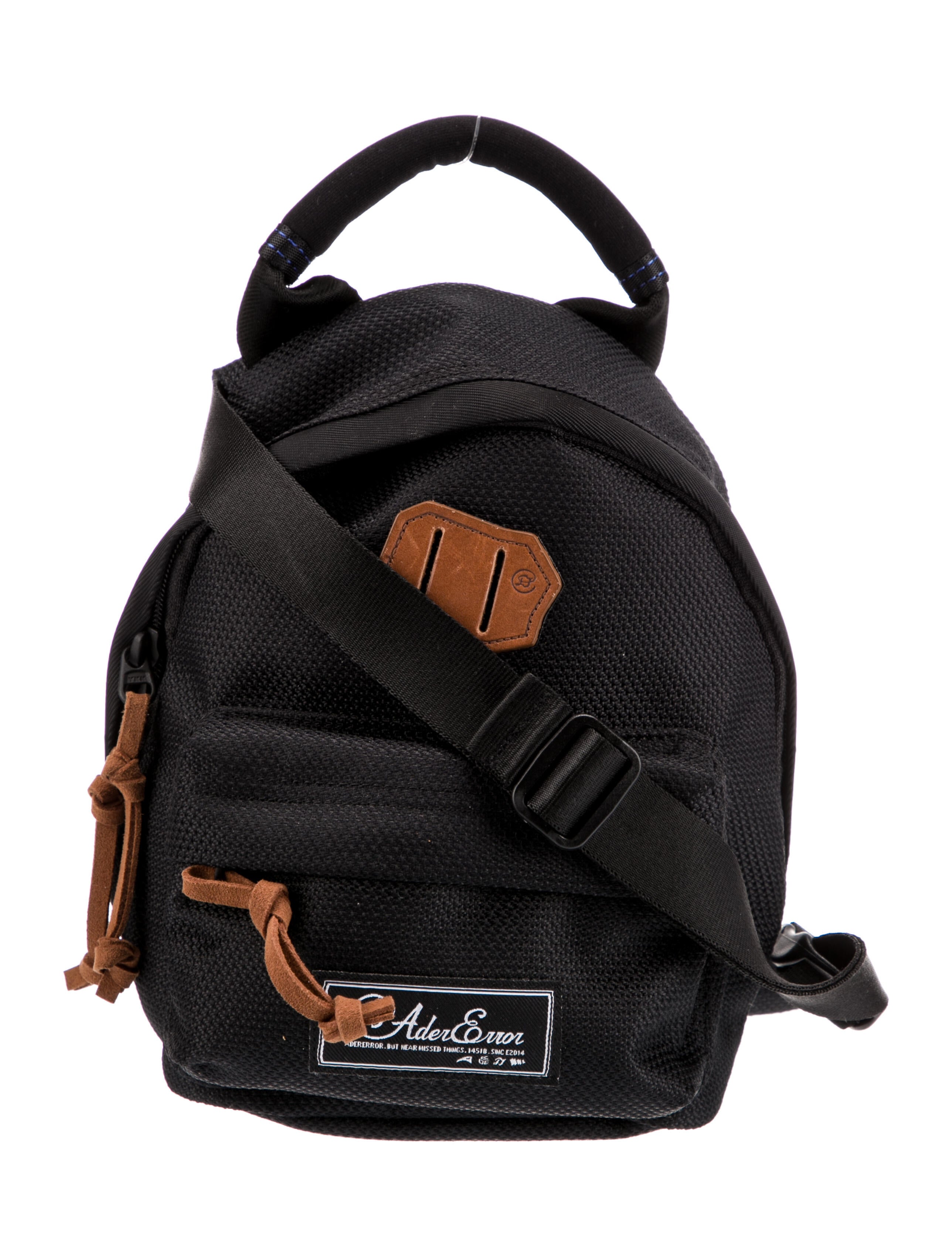 ADER error Nylon Crossbody Bag - Black Crossbody Bags, Handbags ...
