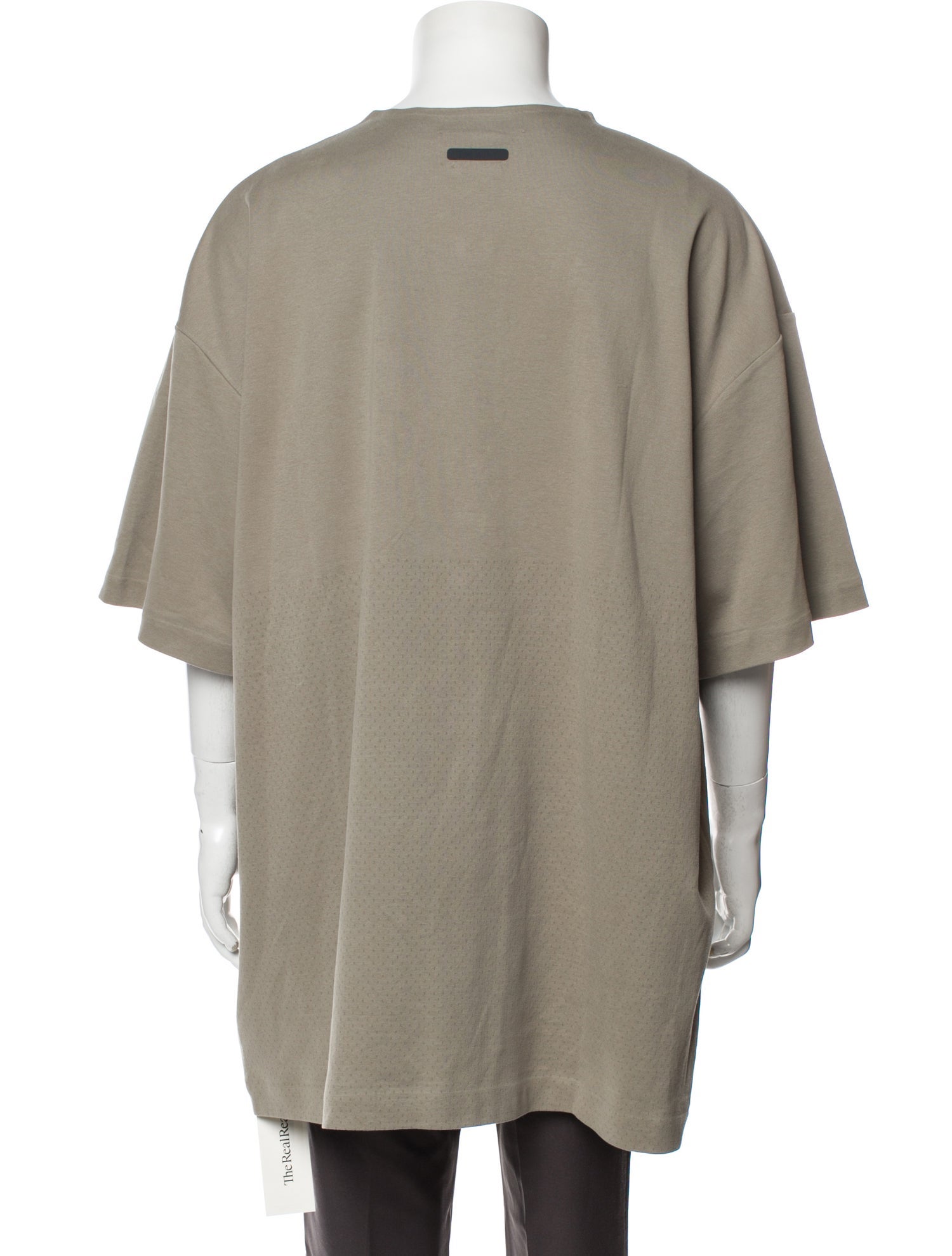 Adidas x Fear of God Crew Neck Three-Quarter Sleeve T-Shirt - Green T ...