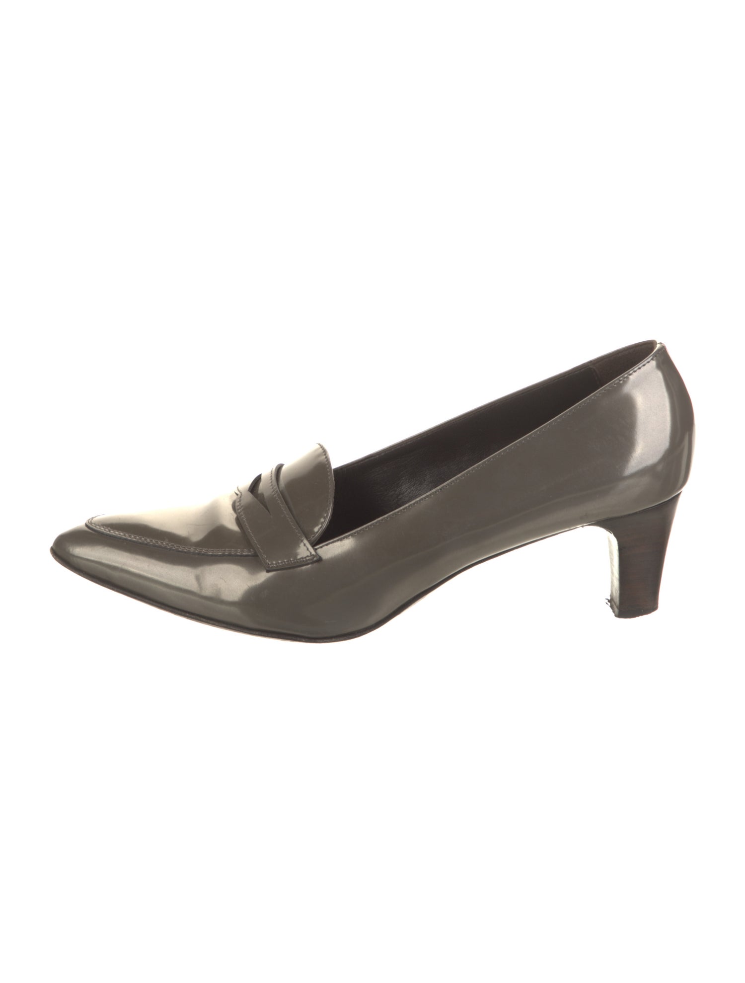 AGL Patent Leather Pumps - Metallic Pumps, Shoes - WAGLE29366 | The ...