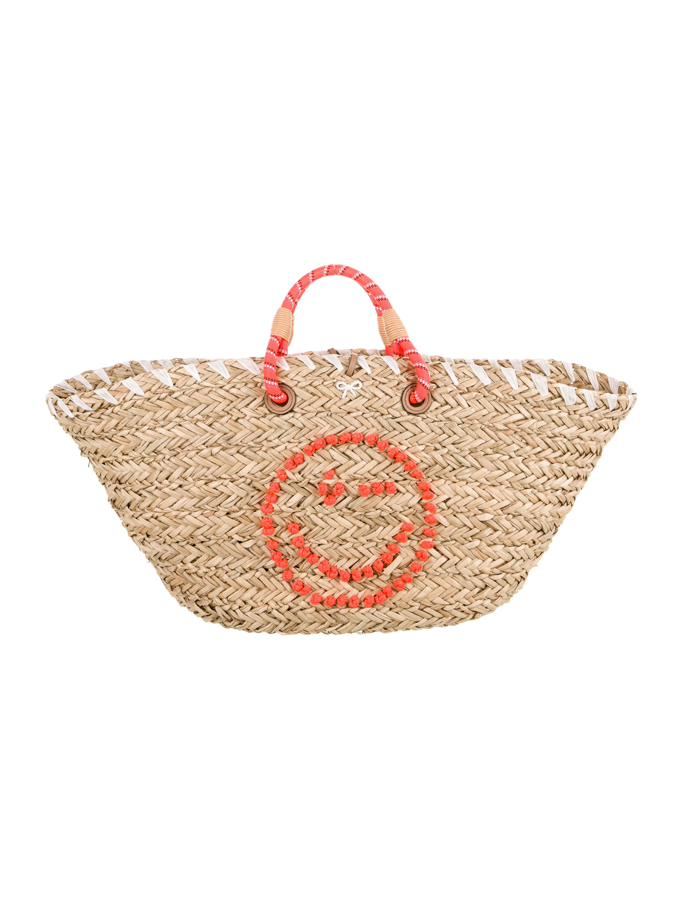 Anya Hindmarch Raffia Tote Bag - Neutrals Totes, Handbags - WAH34334 ...