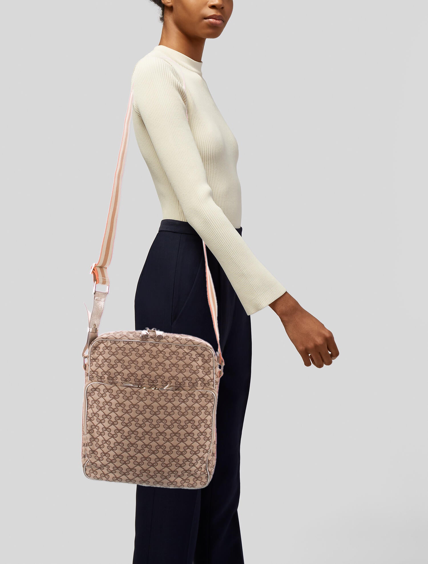 Anya Hindmarch Leather Crossbody Bag - Brown Crossbody Bags, Handbags ...