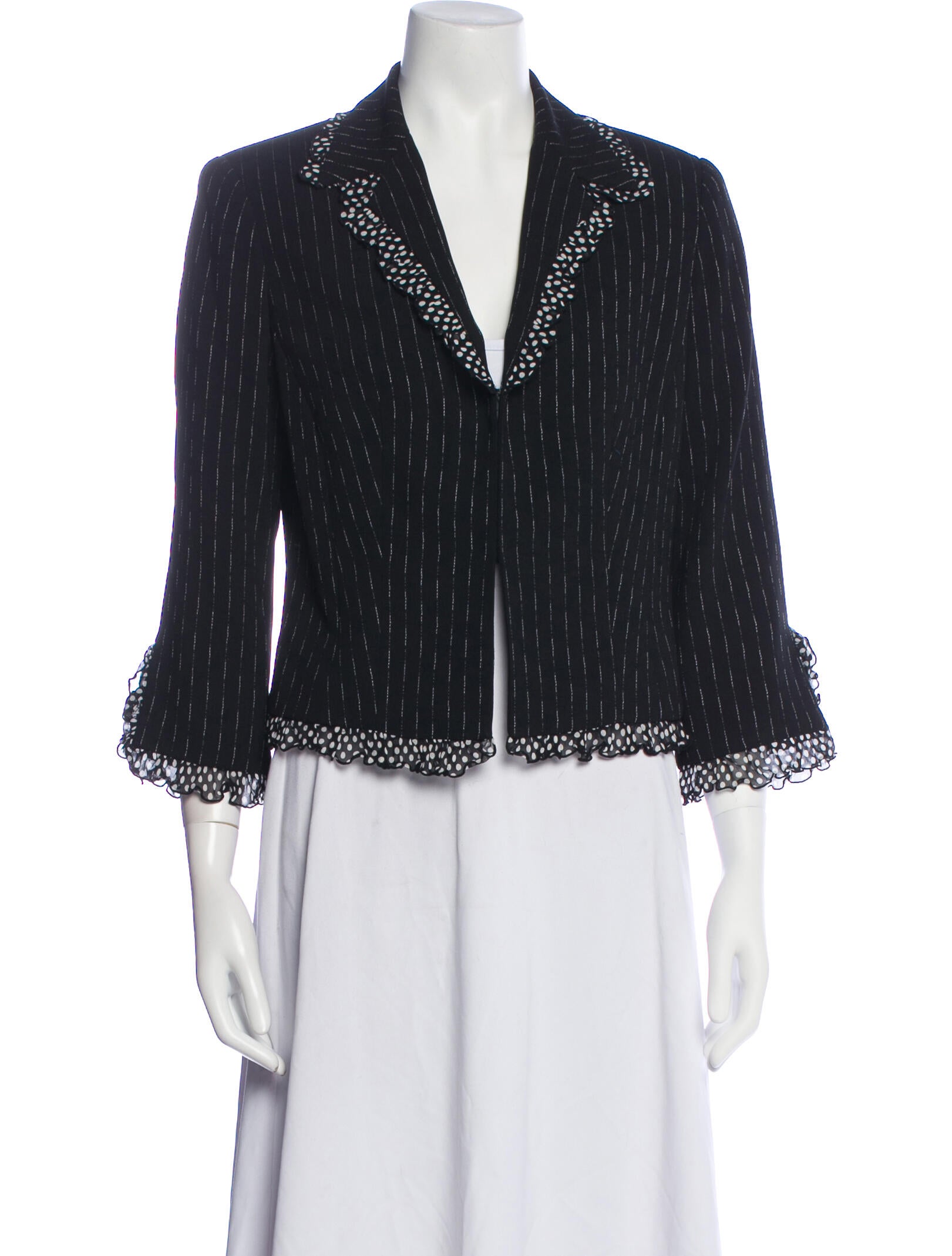 Alberto Makali Striped Evening Jacket - Black Jackets, Clothing ...