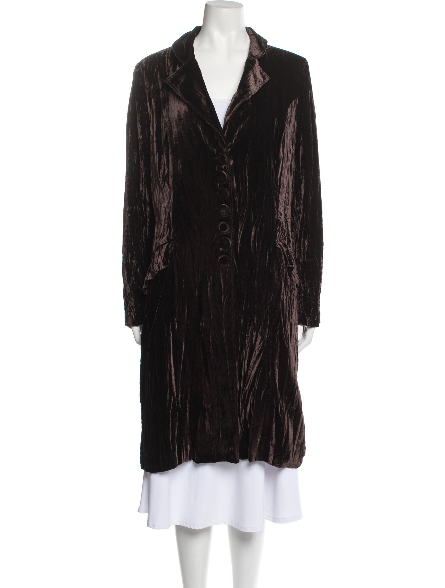 Alberto Makali V-Neck Midi Length Dress - Brown Dresses, Clothing ...