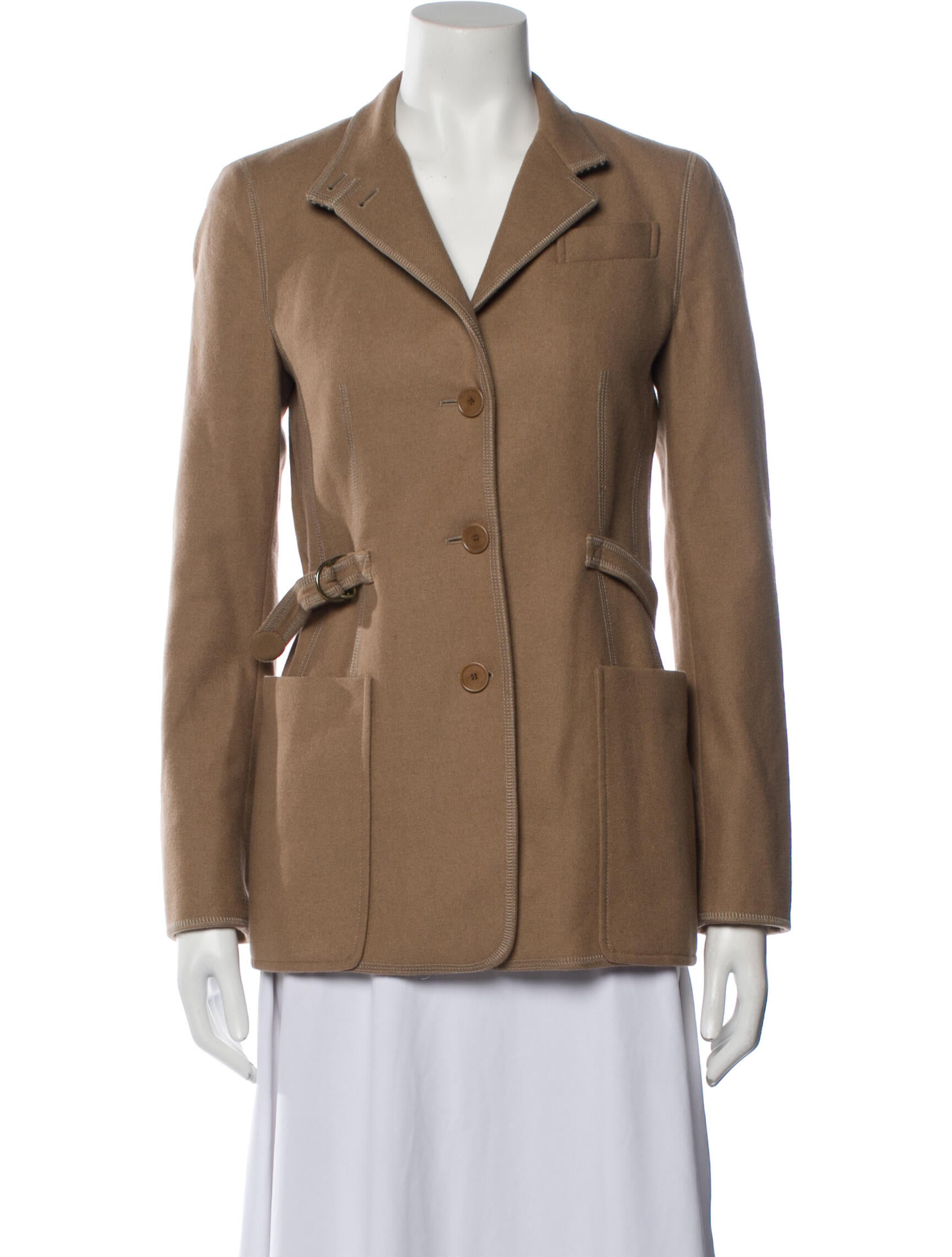 Akris Punto Blazer - Neutrals Jackets, Clothing - WAK106958 | The RealReal