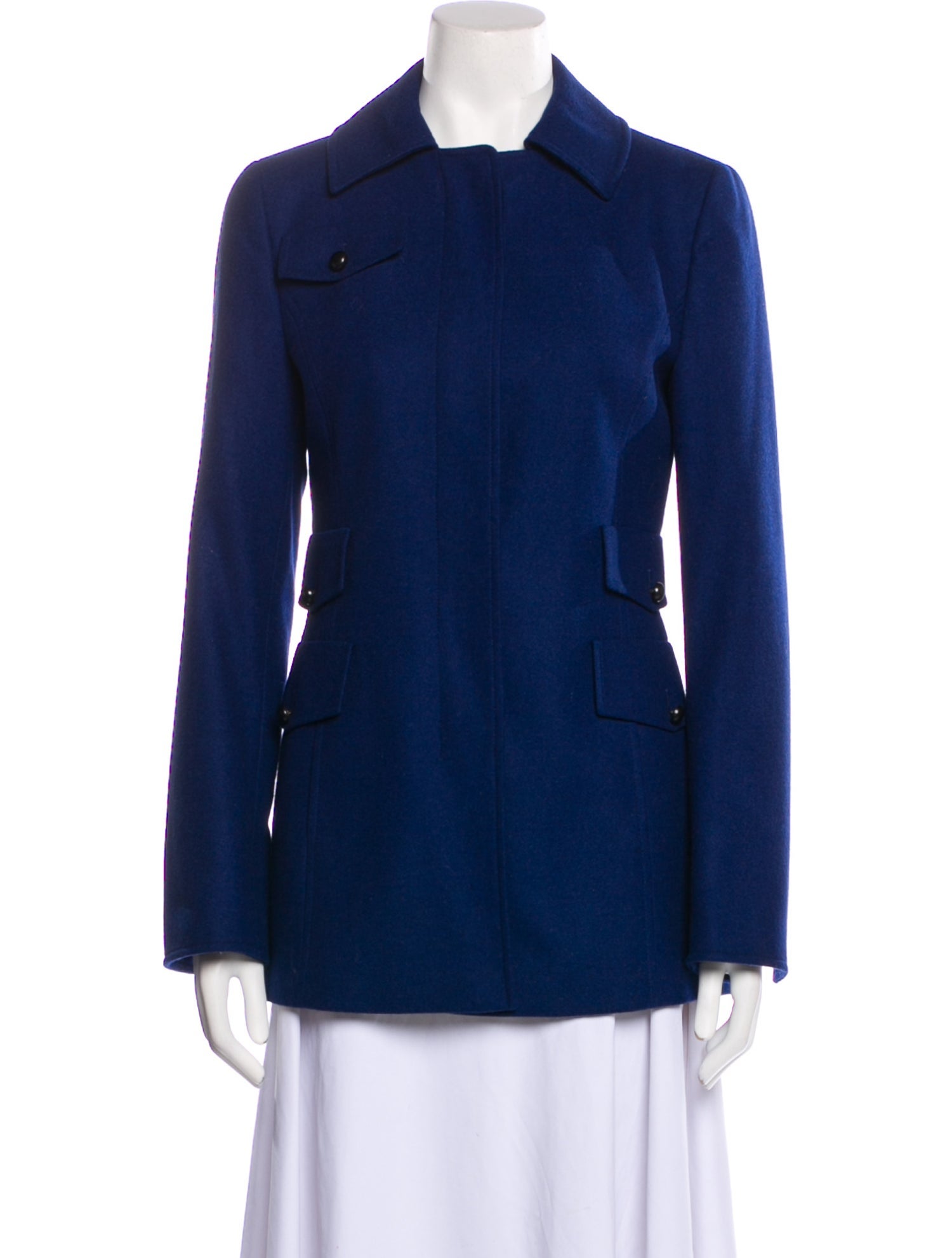 Akris Punto Coat - Blue Coats, Clothing - WAK130883 | The RealReal