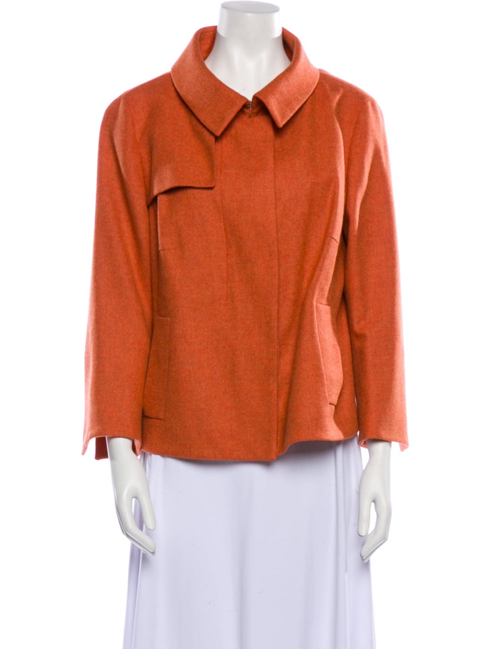 Akris Punto Jacket - Orange Jackets, Clothing - WAK131016 | The RealReal