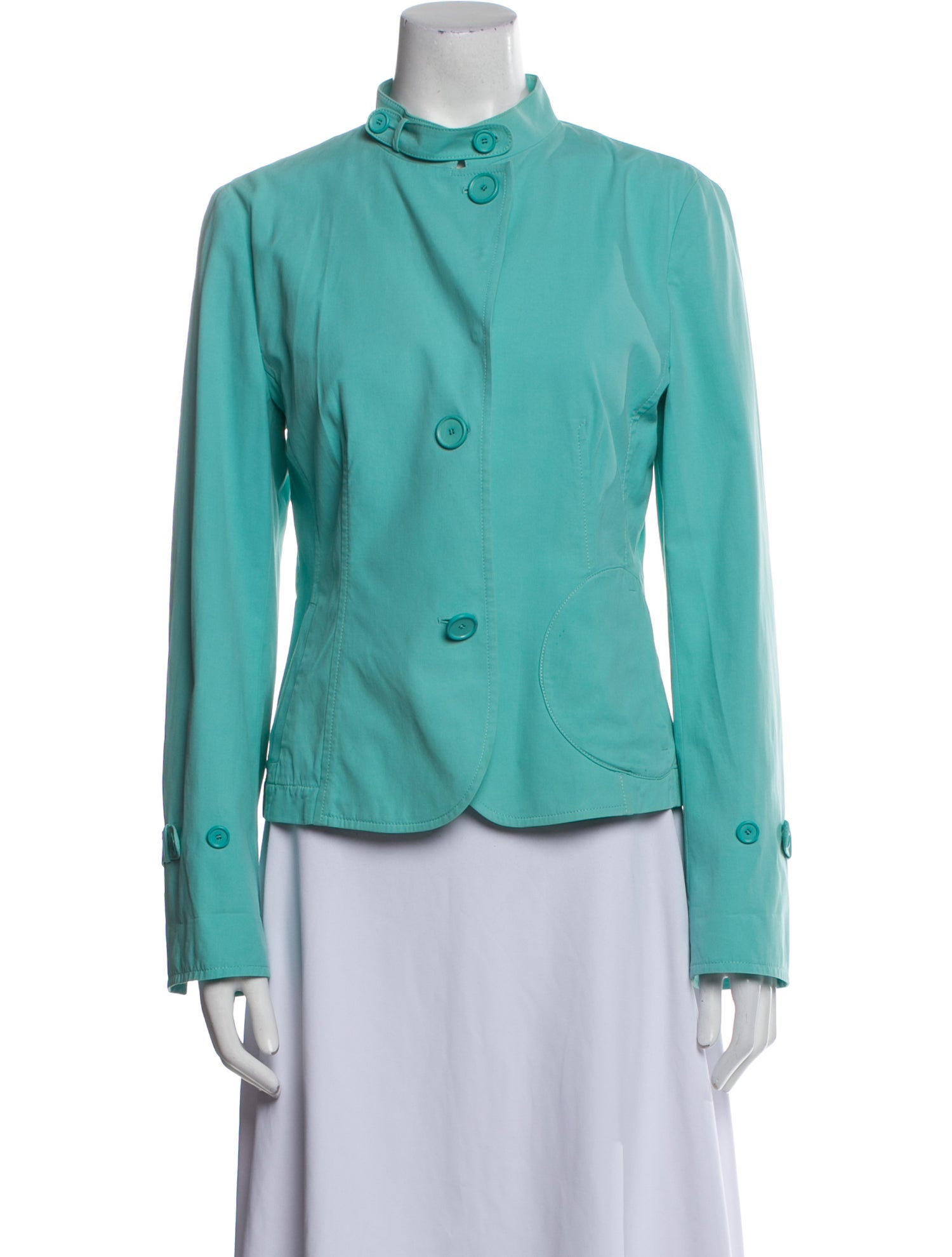 Akris Punto Jacket - Blue Jackets, Clothing - WAK134759 | The RealReal