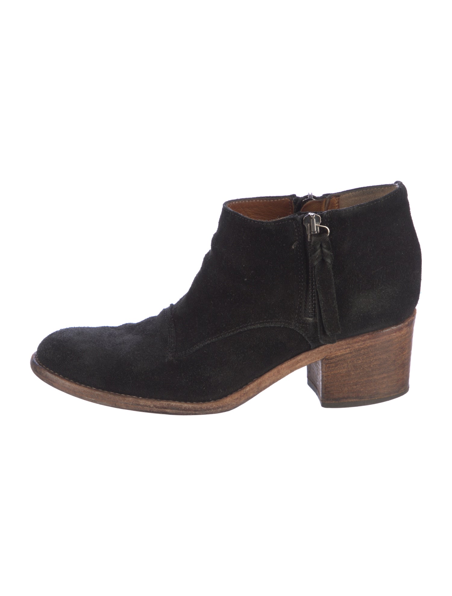 Alberto Fermani Suede Boots - Black Boots, Shoes - WALBO23252 | The ...