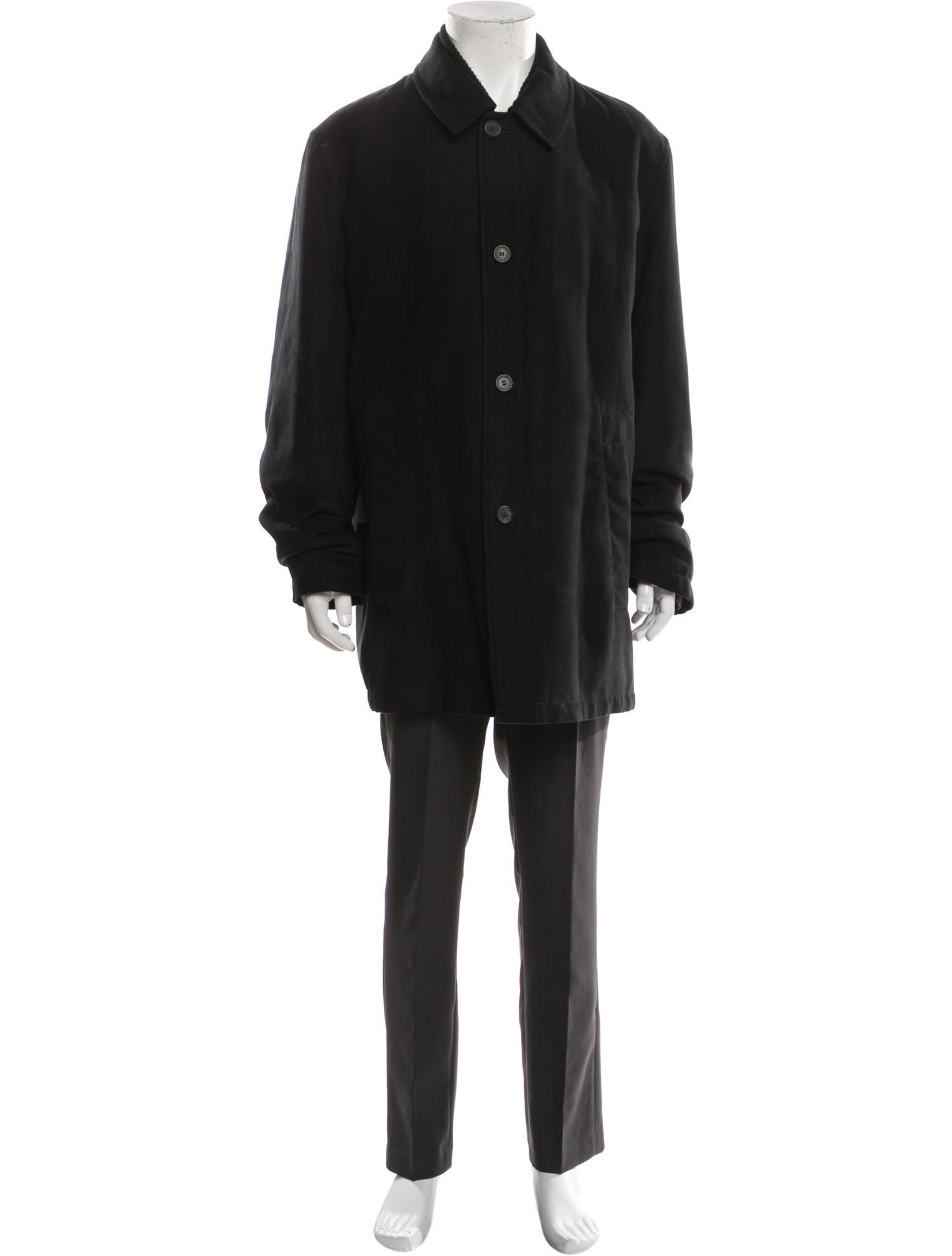 Allegri Overcoat - Black Outerwear, Clothing - WALLE20518 | The RealReal