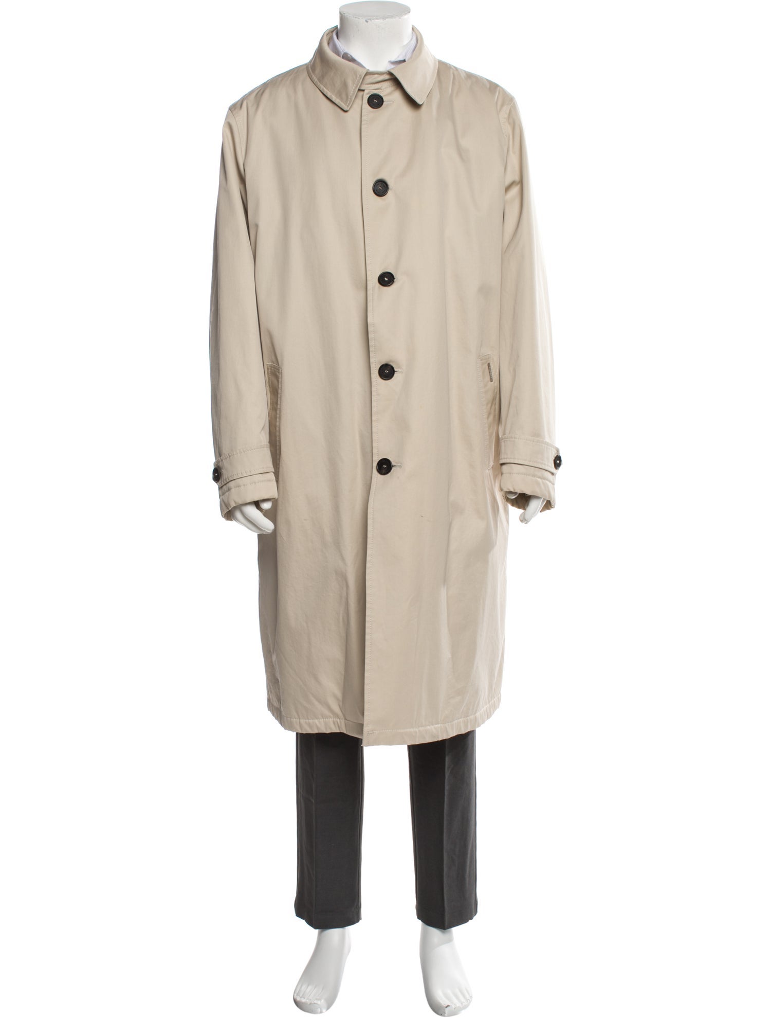 Allegri Wool Trench Coat - Neutrals Outerwear, Clothing - WALLE20535 ...