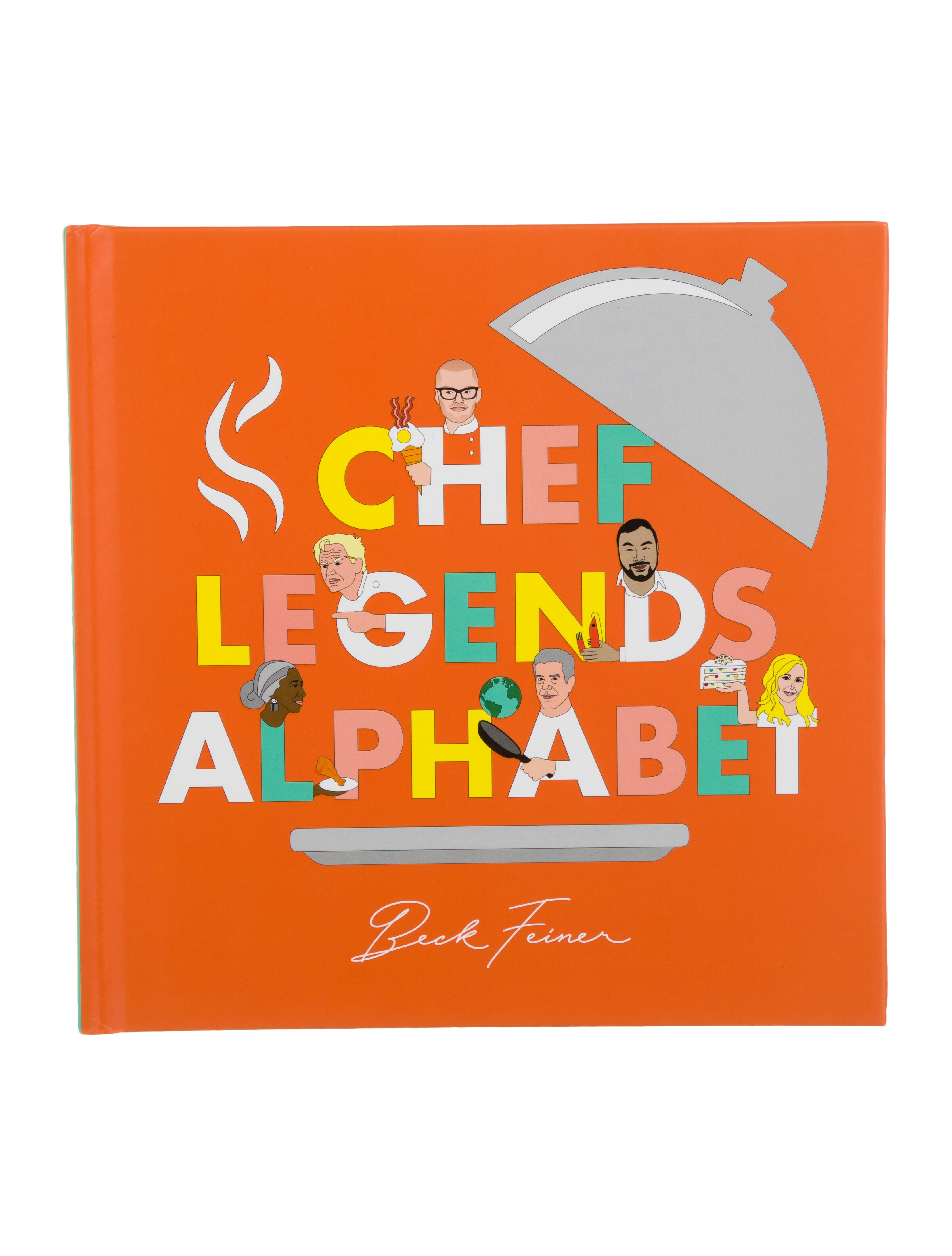 Alphabet Legends Chef Legends Alphabet Book - Red - WALLL20031 | The ...