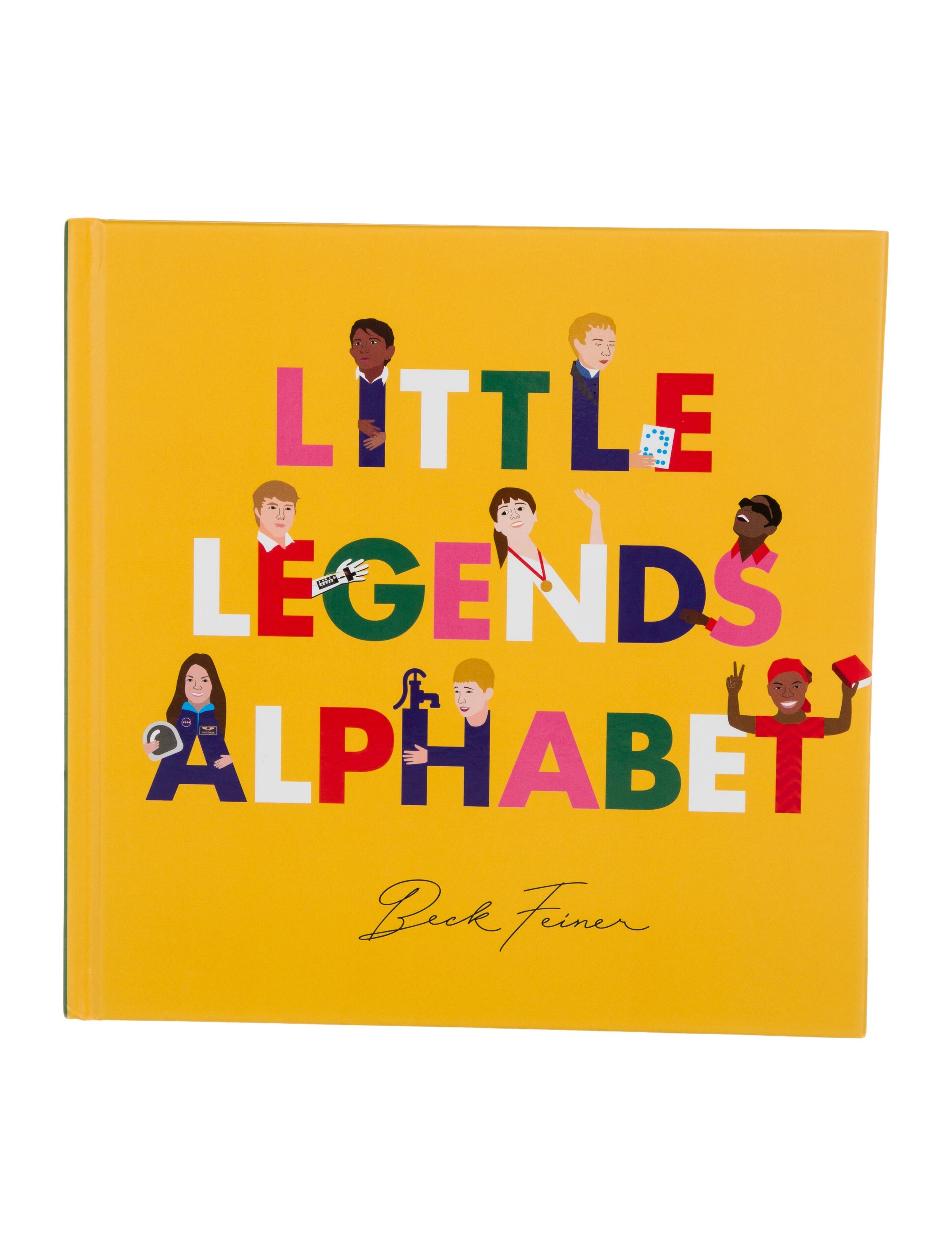 Alphabet Legends Little Legends Alphabet Book - Yellow - WALLL20805 ...