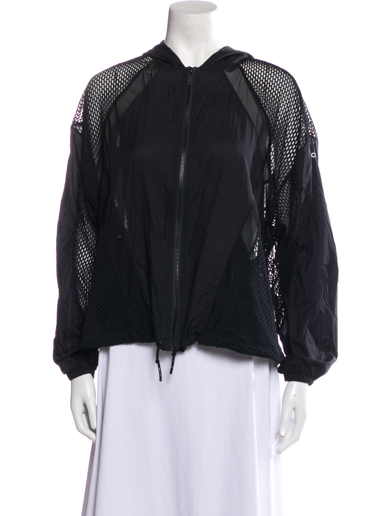 Alo Yoga Printed Jacket - Black Jackets, Clothing - WALOY33650 | The ...