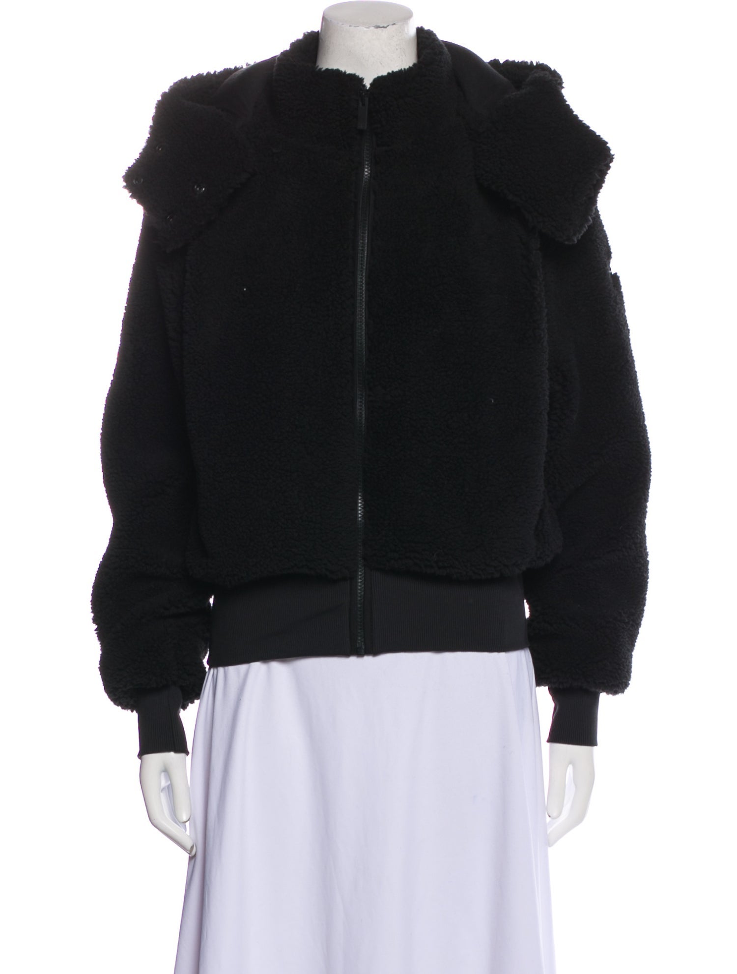 Alo Yoga Bomber Jacket - Black Jackets, Clothing - WALOY36813 | The ...