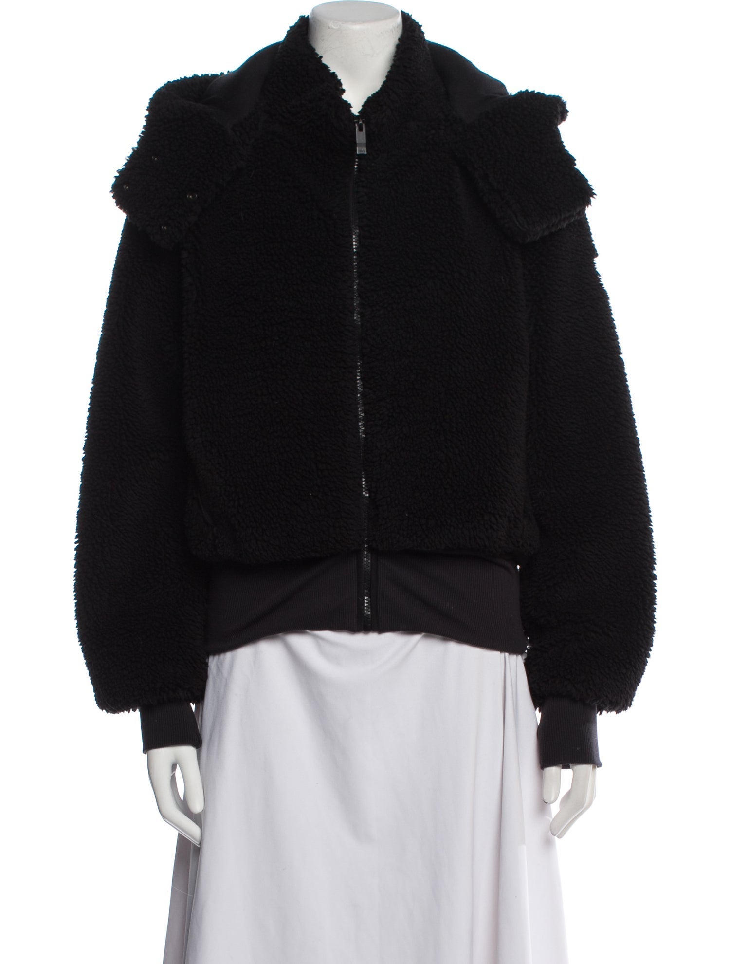 Alo Yoga Bomber Jacket - Black Jackets, Clothing - WALOY38425 | The ...