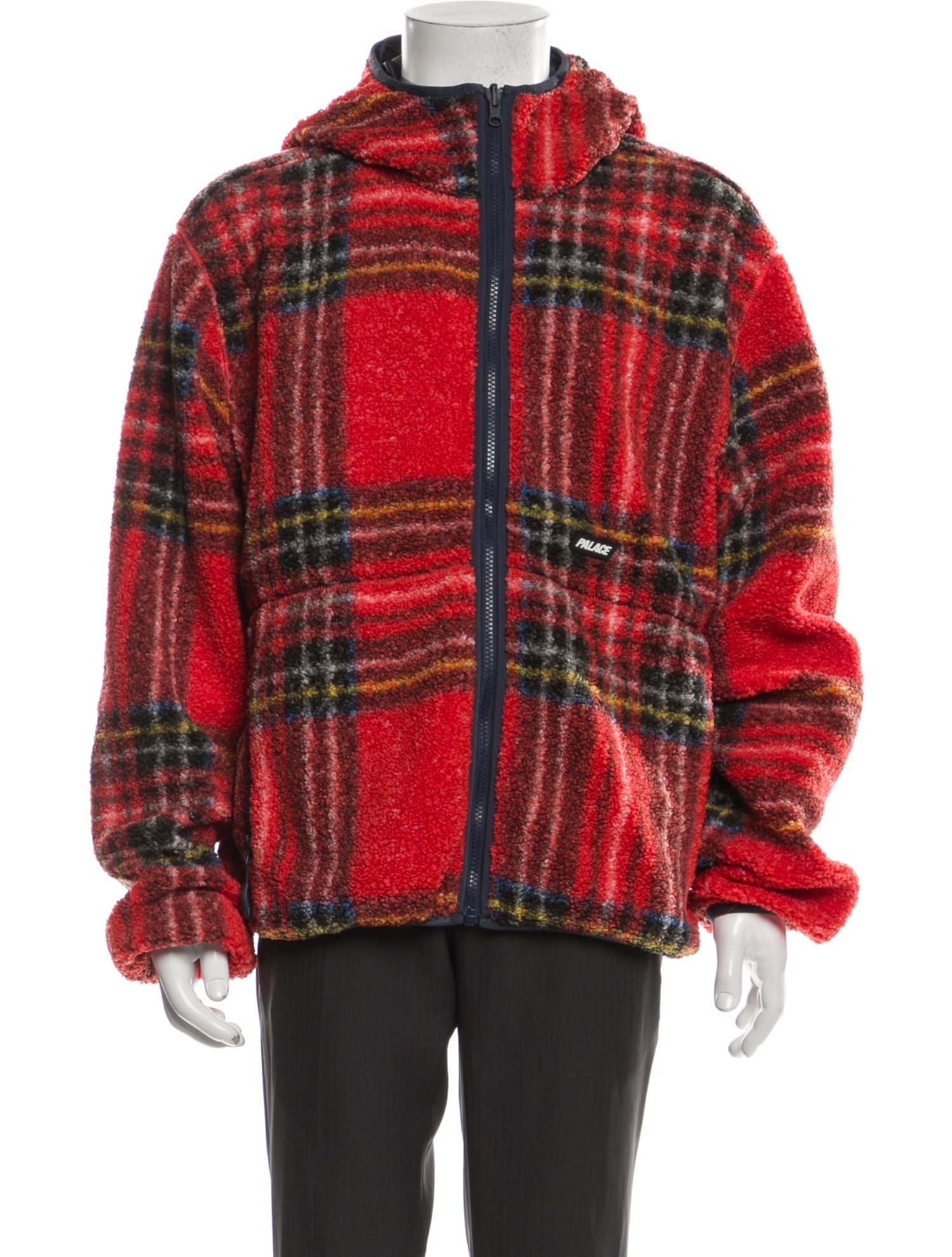 Palace Skateboards Plaid Print Jacket - Red Outerwear, Clothing ...