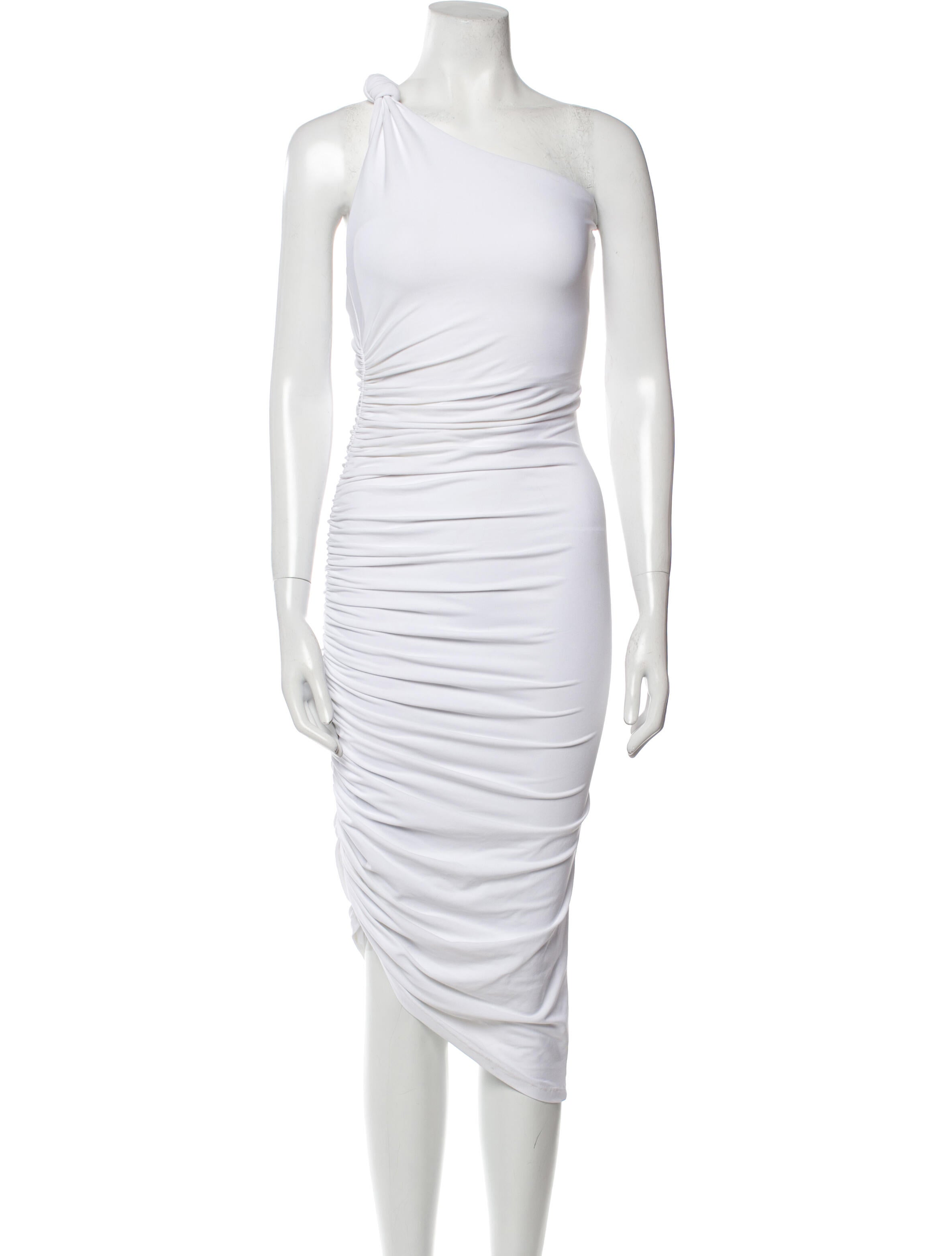 Alix NYC One-Shoulder Mini Dress - White Dresses, Clothing - WALXI21187 ...