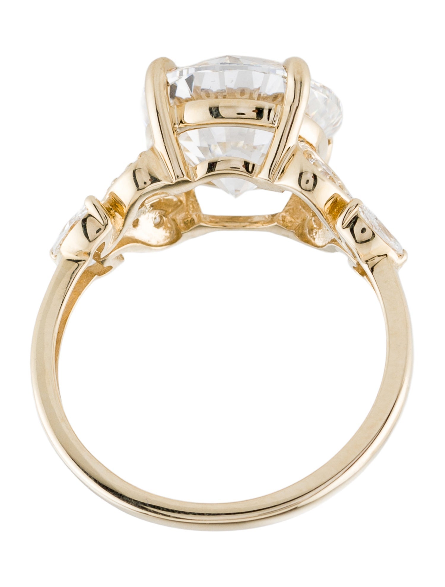 Aamiaa 5.21ct Lab-Grown Diamond Engagement Ring - Engagement Ring ...