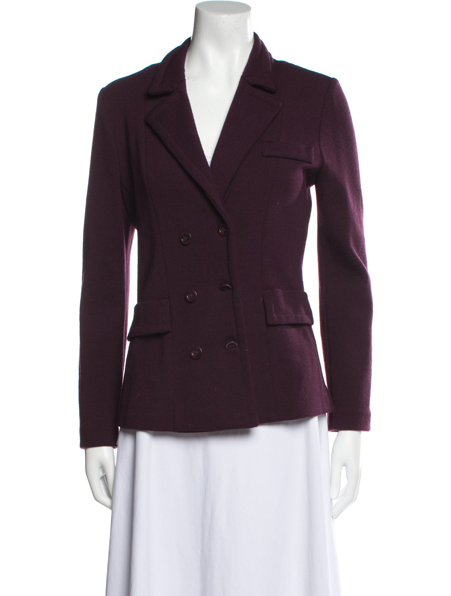Amina Rubinacci Blazer - Purple Jackets, Clothing - WAMRU22341 | The RealReal