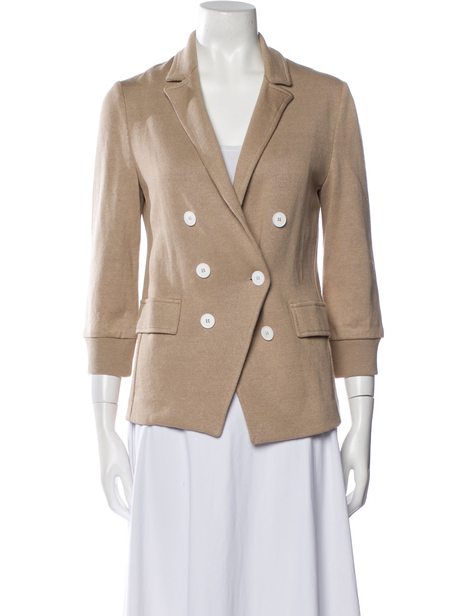 Amina Rubinacci Blazer - Neutrals Jackets, Clothing - WAMRU22551 | The ...