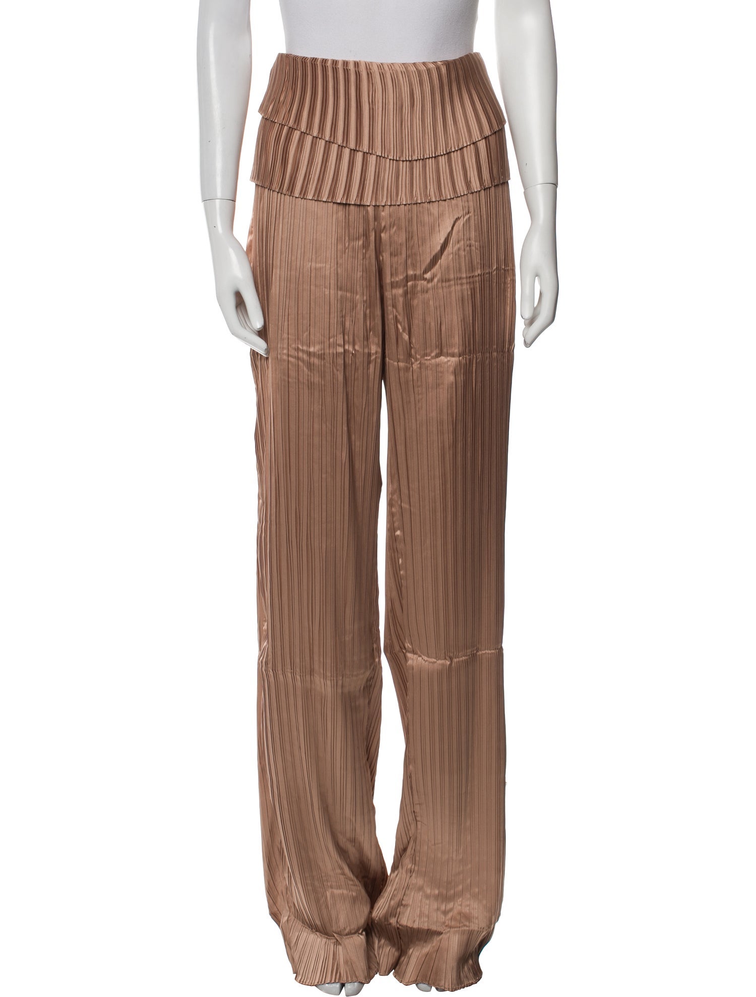 Andrea Iyamah Wide Leg Pants w/ Tags - Brown, 14.25" Rise Pants ...