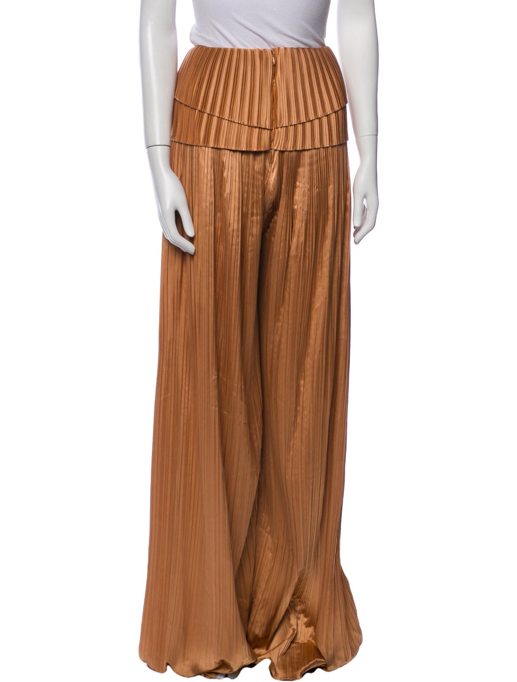 Andrea Iyamah Wide Leg Pants w/ Tags - Brown, 13.5" Rise Pants ...