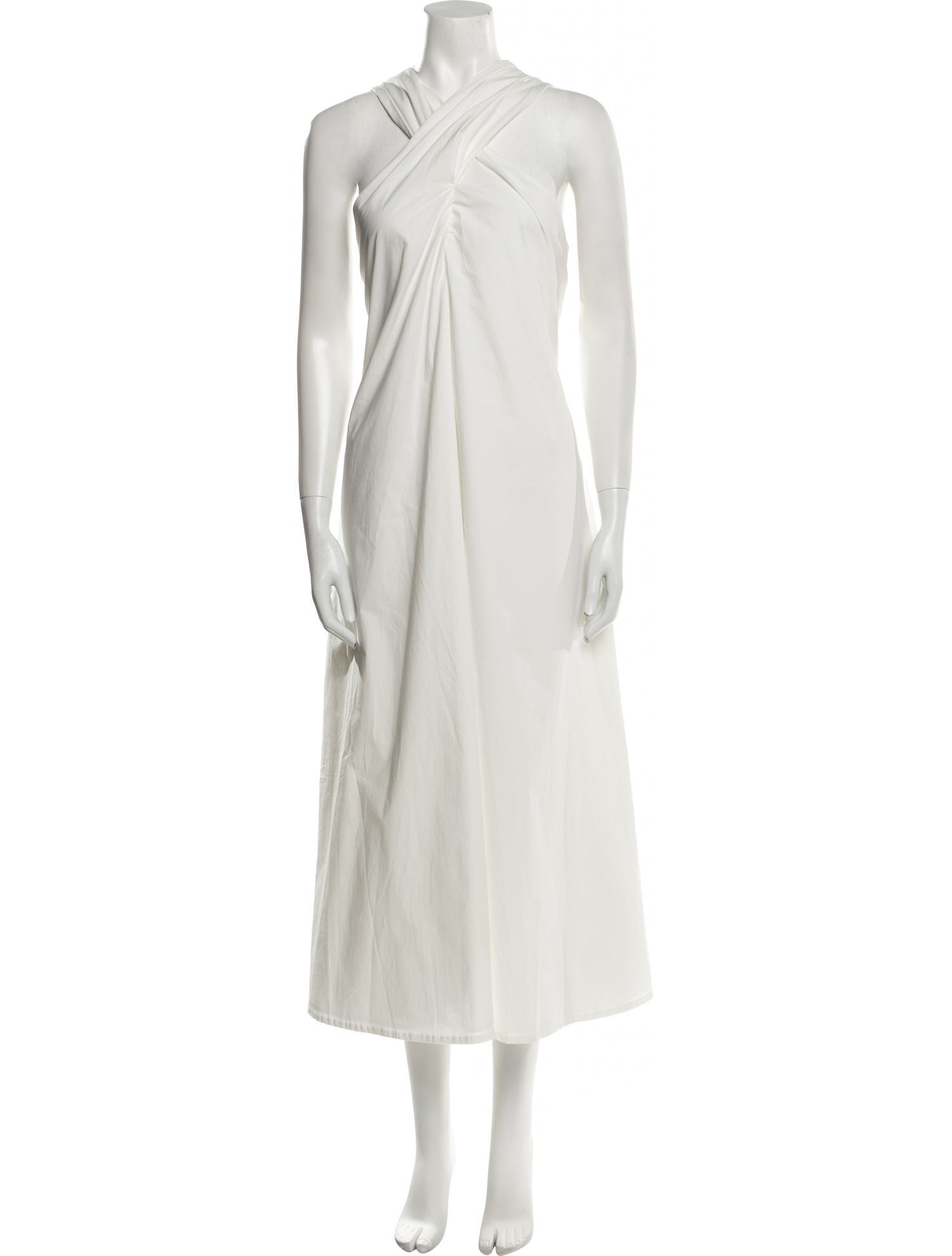 Anna Quan Halterneck Long Dress w/ Tags - White Dresses, Clothing ...