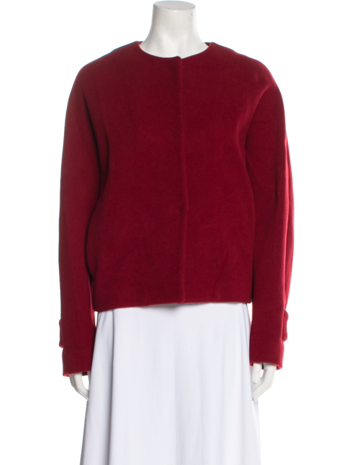 Antonelli Firenze Virgin Wool Evening Jacket w/ Tags - Red Jackets ...