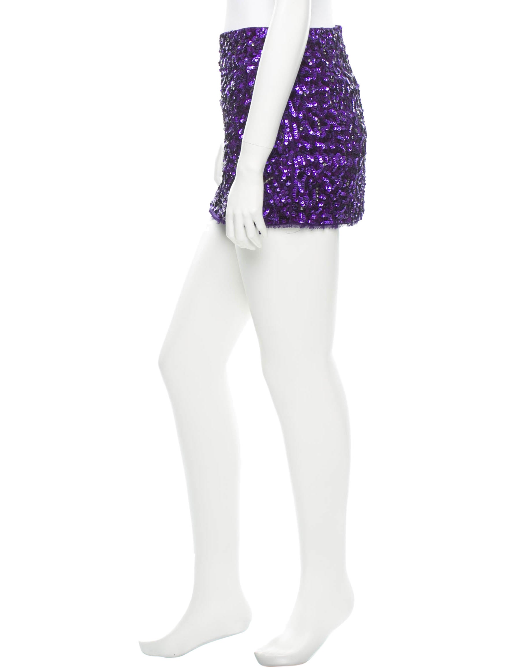Alice Olivia Sequin Skirt Clothing Wao26430 The Realreal