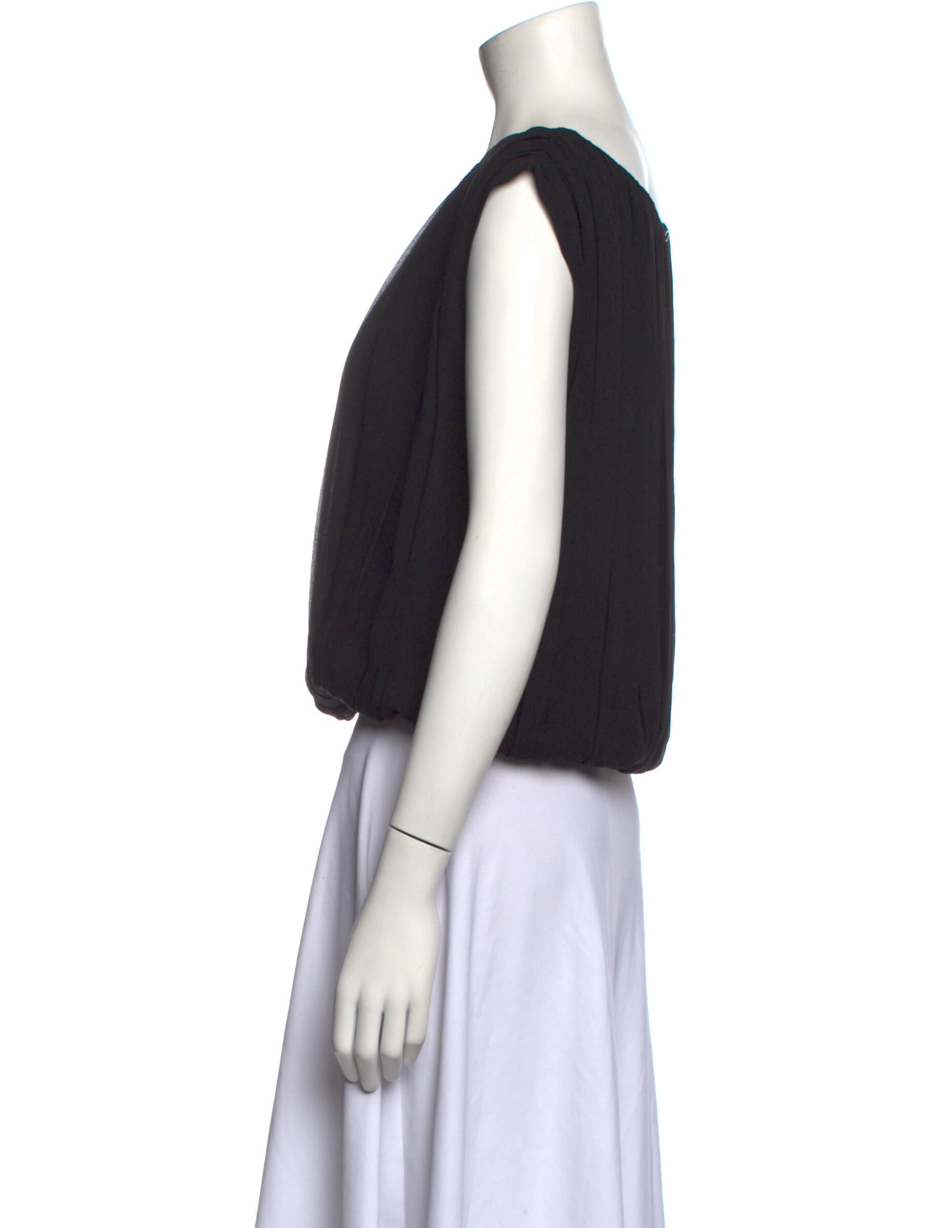 Alice + Olivia Printed Button-Up Blouse - Black Tops, Clothing ...