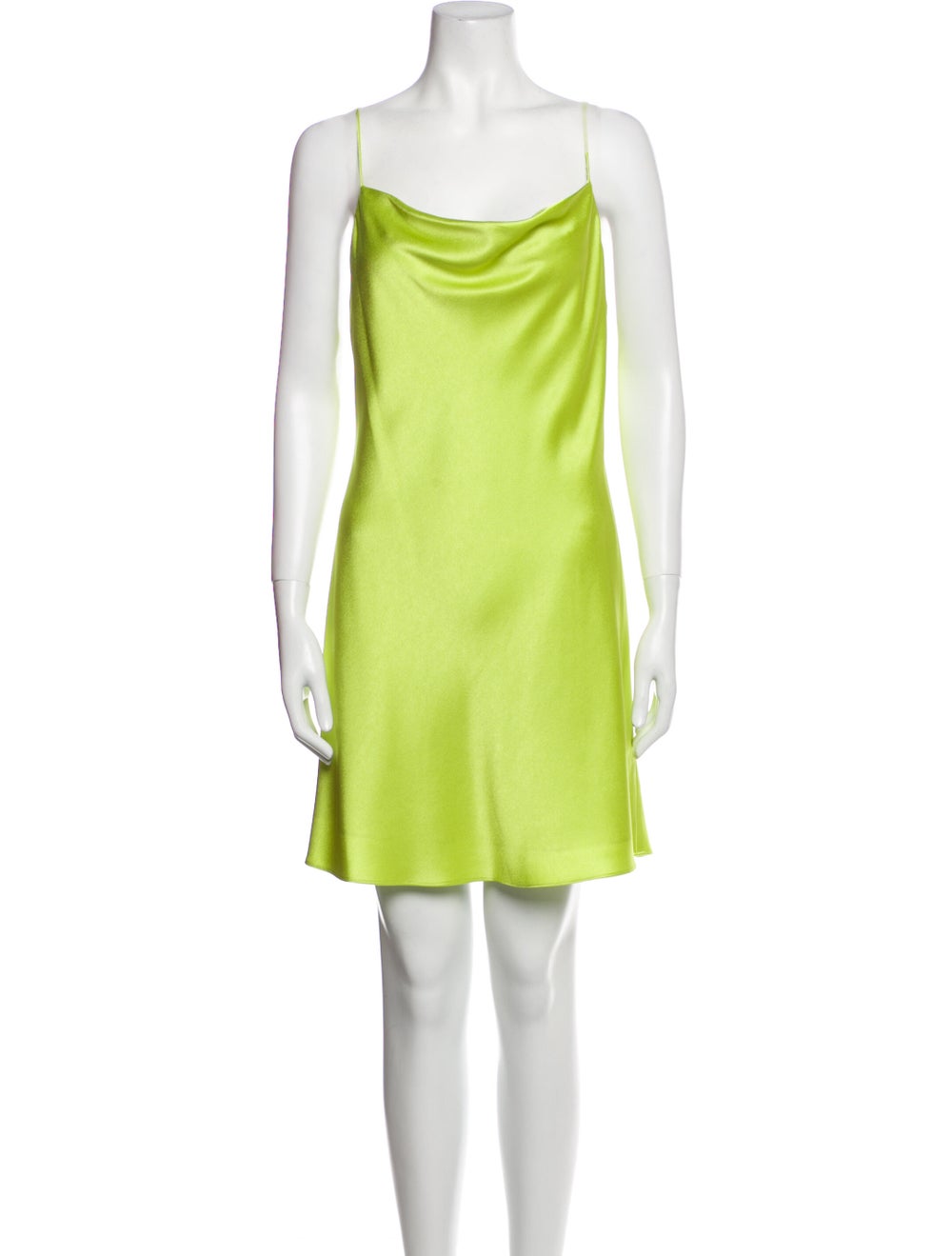 Alice + Olivia Cowl Neck Mini Dress - Gem