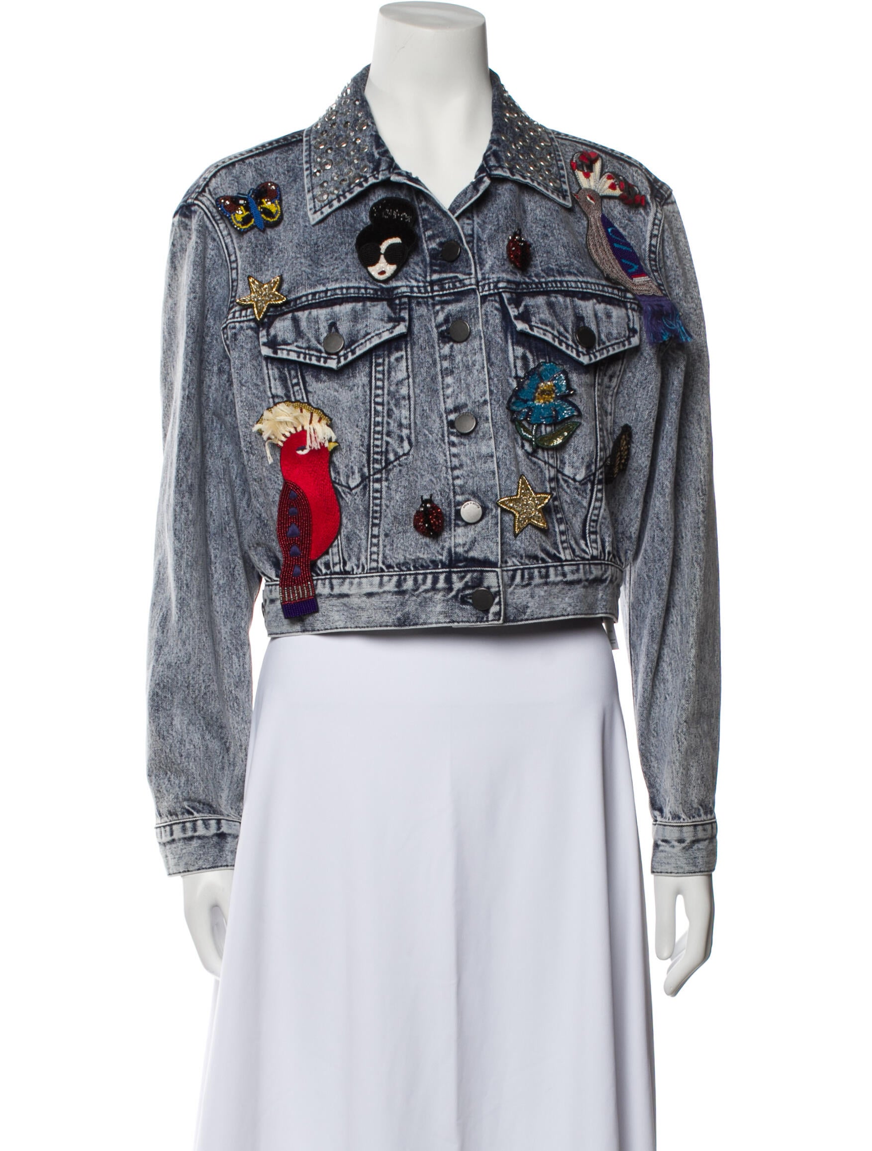 Alice + Olivia Denim Jacket w/ Tags - Blue Jackets, Clothing ...