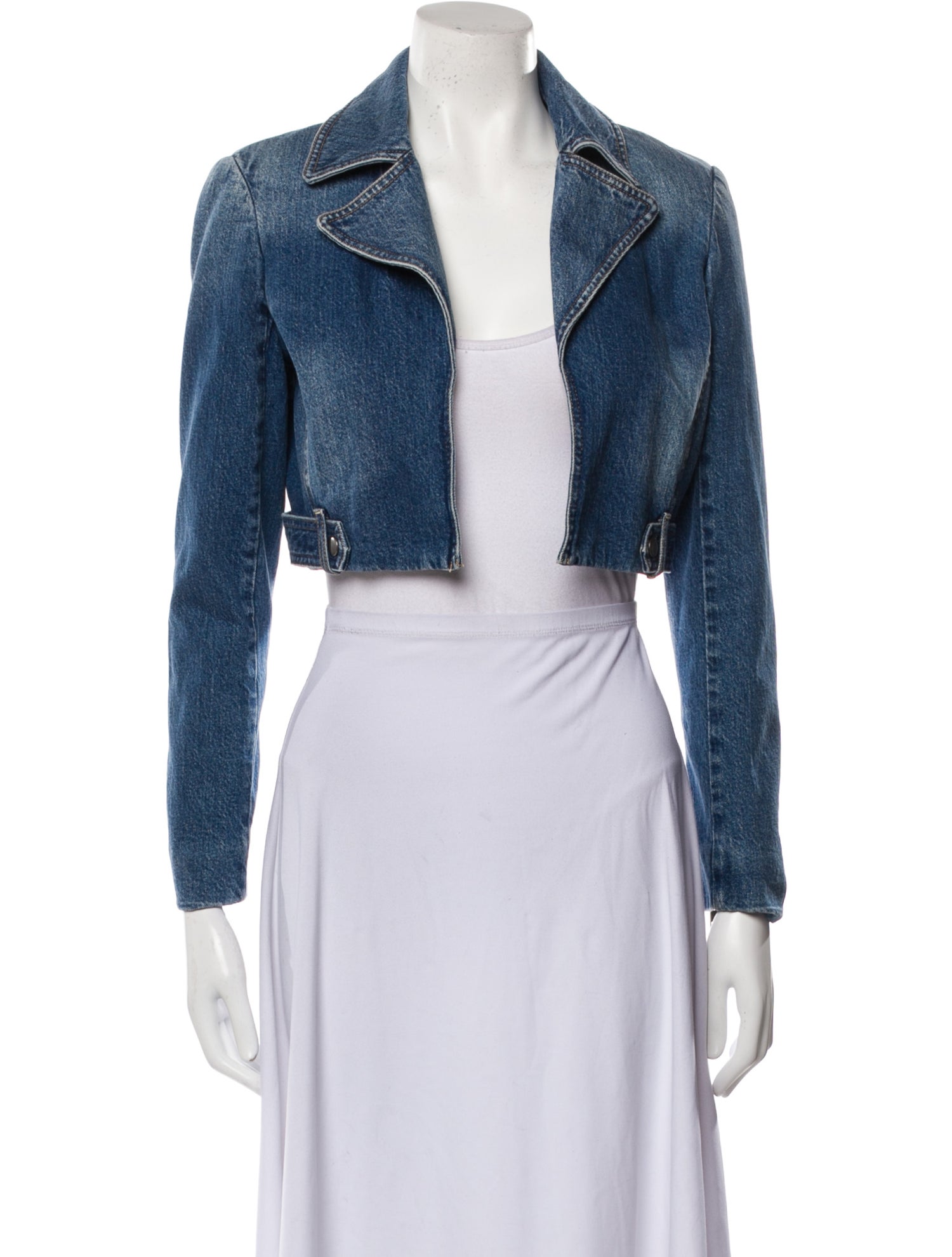 Alice + Olivia Denim Jacket - Blue Jackets, Clothing - WAO405332 | The ...