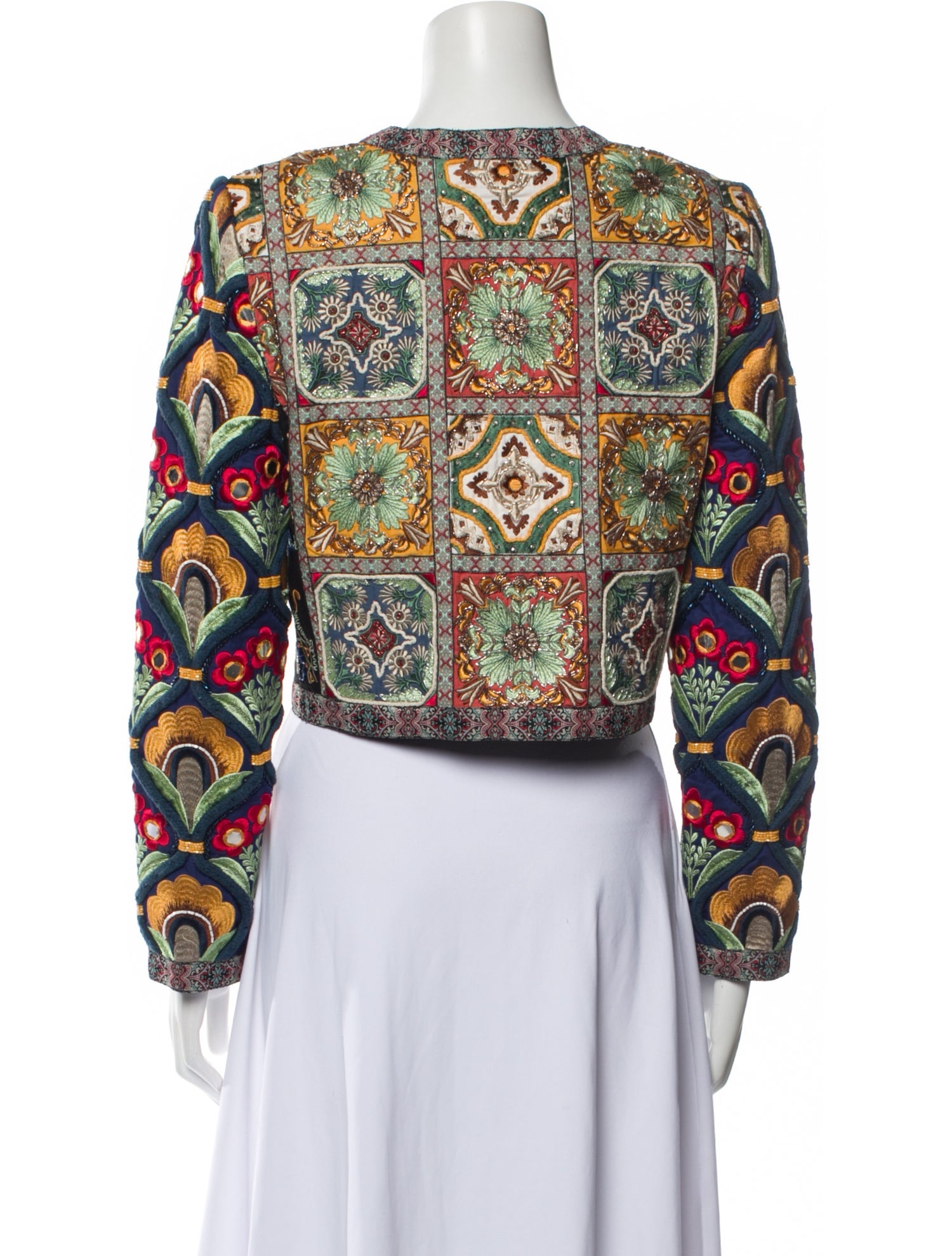 Alice + Olivia Floral Print Evening Jacket - Jackets, Clothing ...