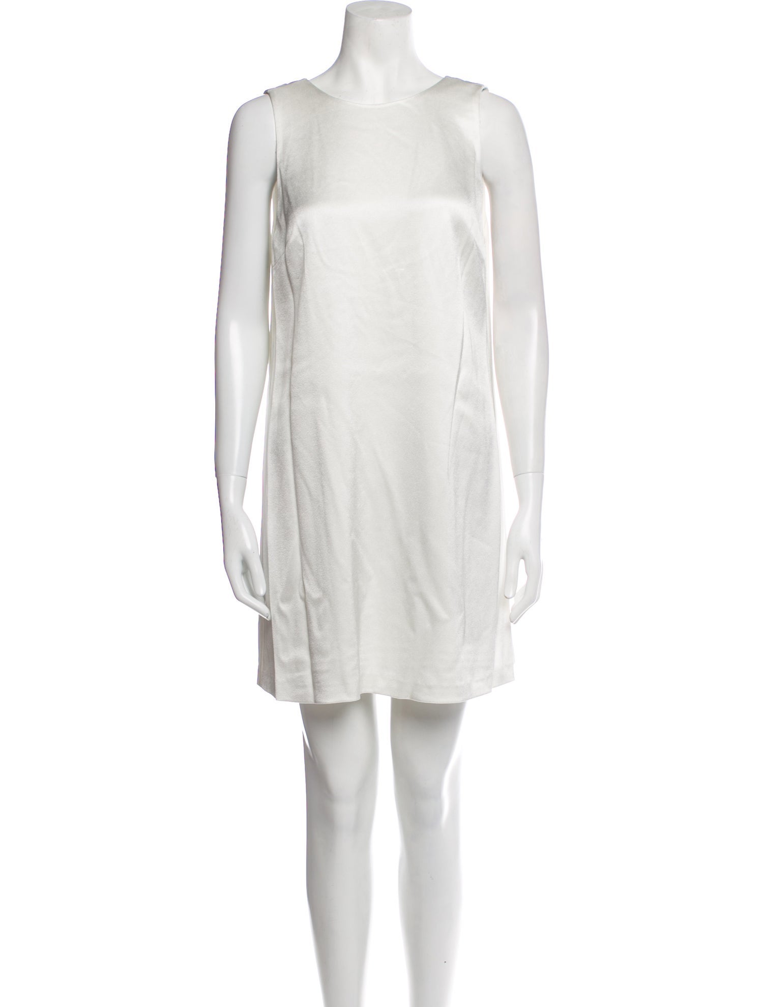 Alice + Olivia Bateau Neckline Mini Dress w/ Tags - White Dresses ...
