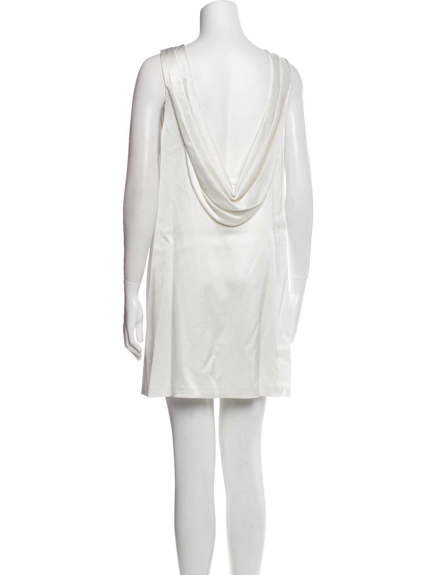 Alice + Olivia Bateau Neckline Mini Dress w/ Tags - White Dresses ...