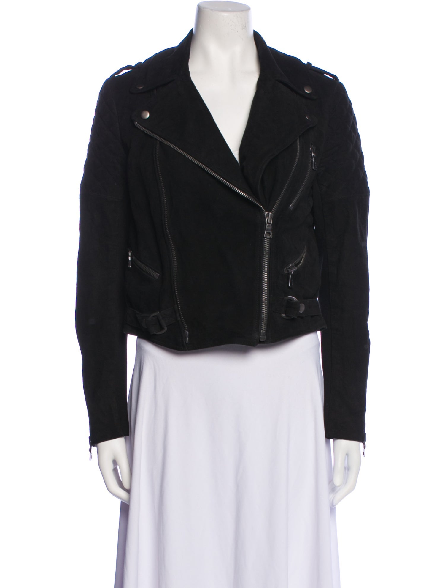 Alice + Olivia Biker Jacket - Black Jackets, Clothing - WAO461345 | The ...
