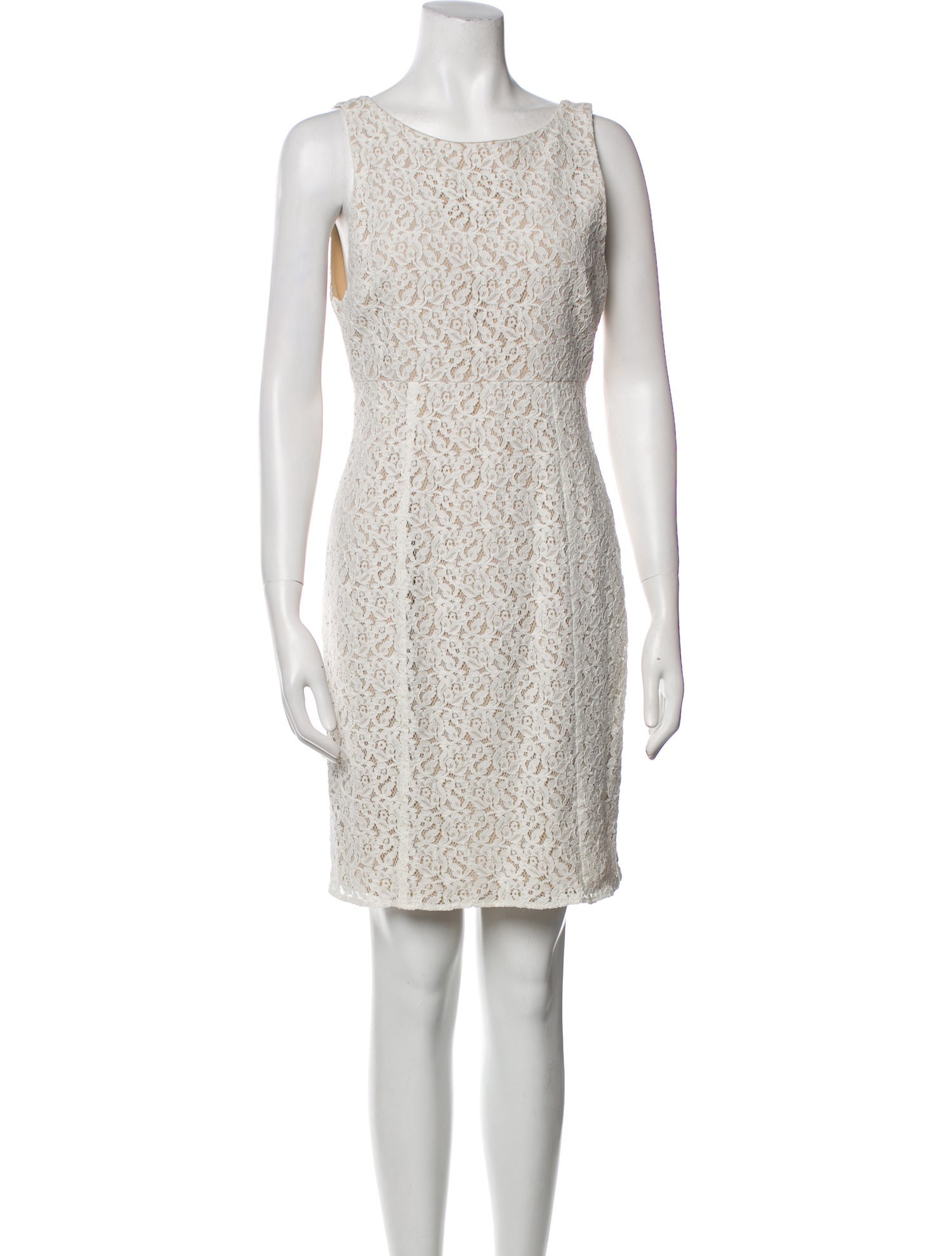 Alice + Olivia Bateau Neckline Mini Dress - Gold Dresses, Clothing ...