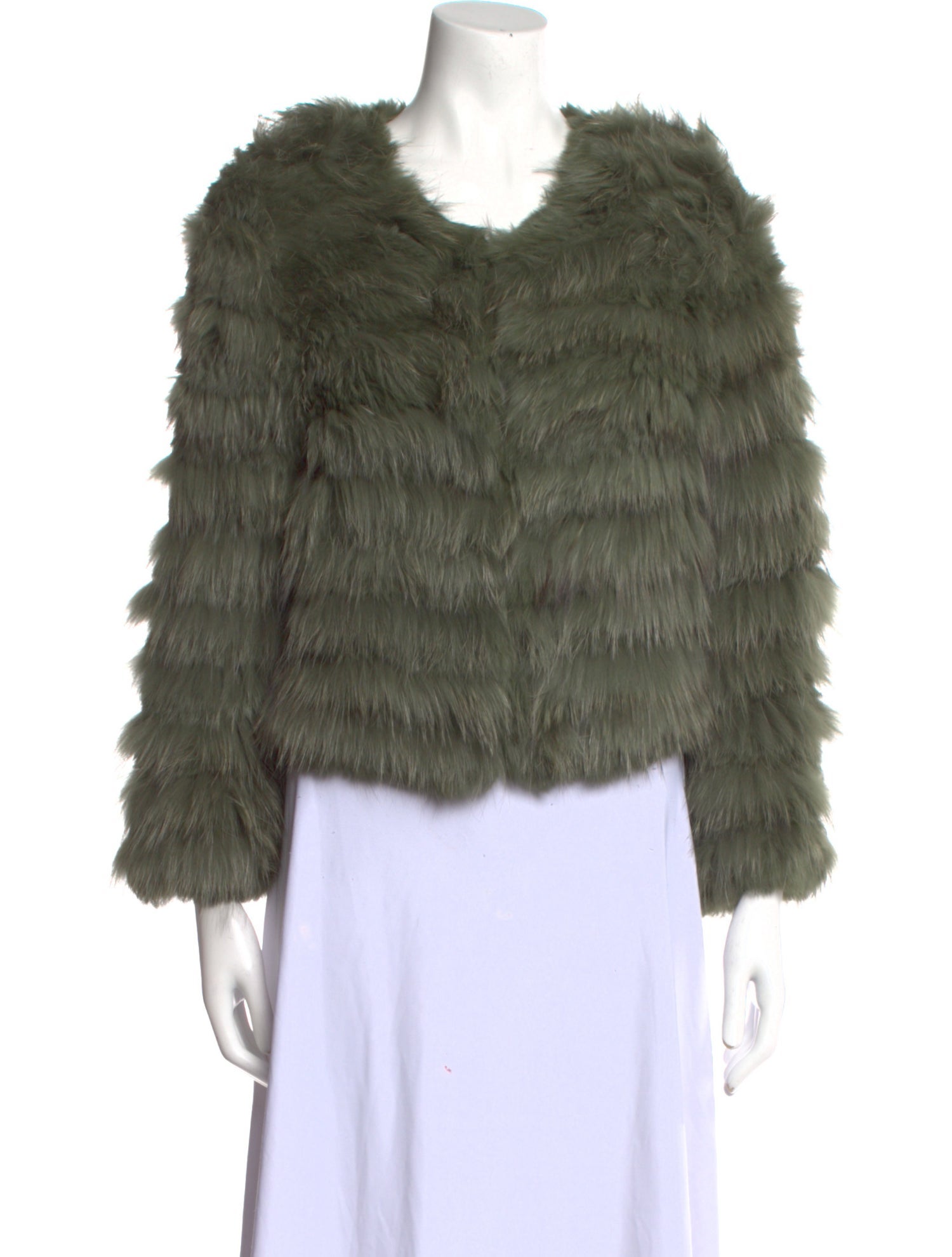 Givenchy Printed Faux Fur Jacket - Neutrals Jackets, Clothing ...