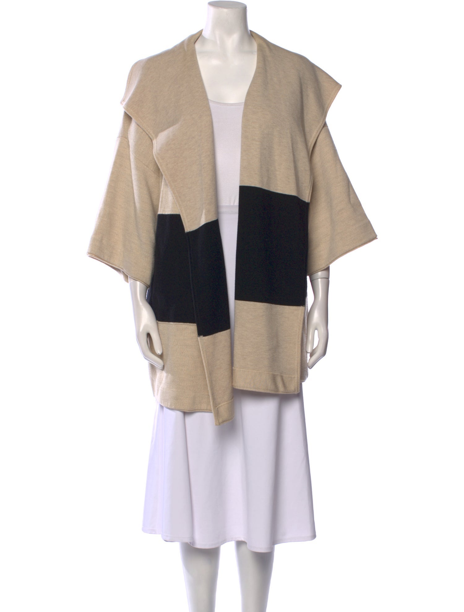 Alice + Olivia Wool Colorblock Pattern Sweater - Neutrals Knitwear ...