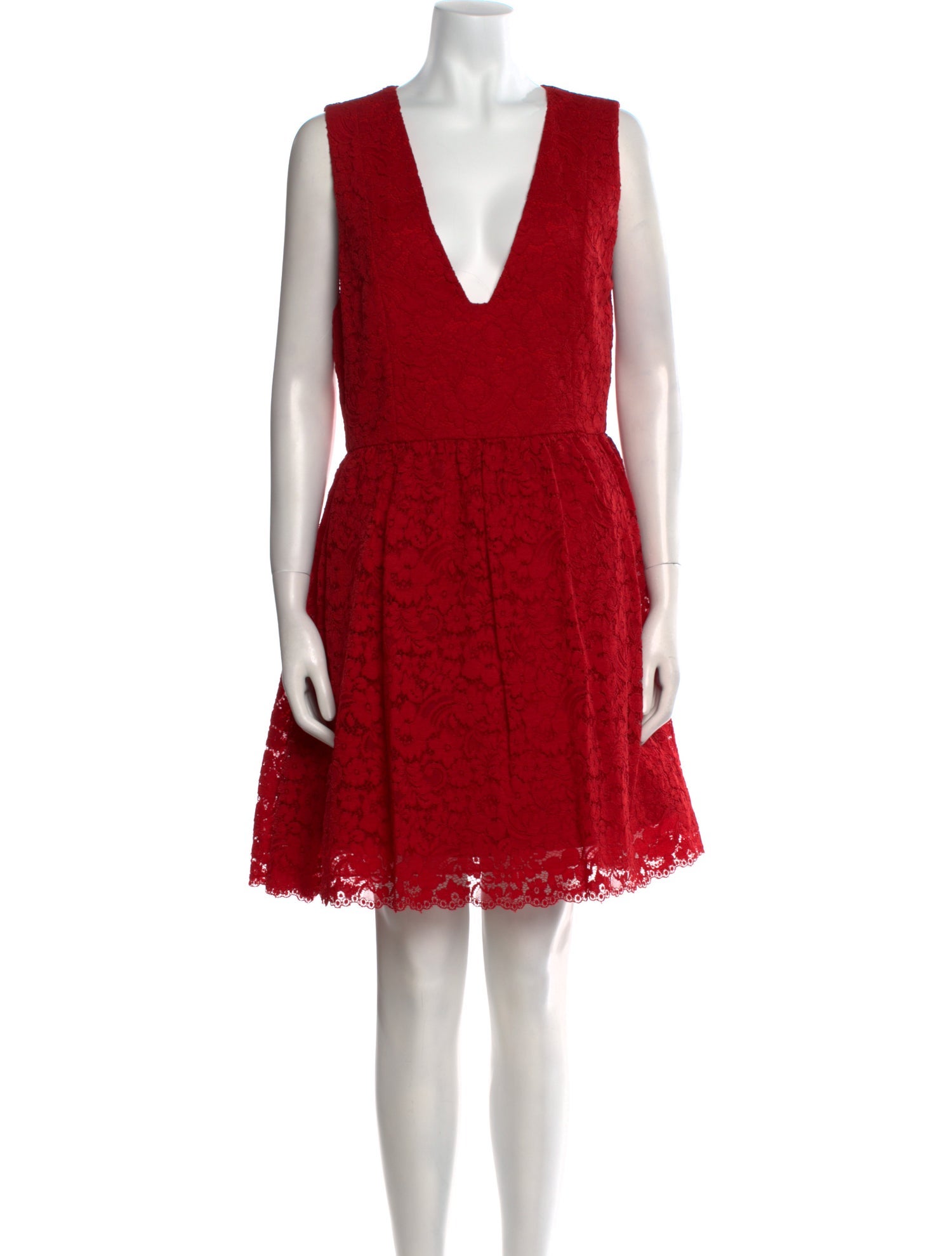 Alice + Olivia Nylon Mini Dress - Red Dresses, Clothing - WAO498087 ...
