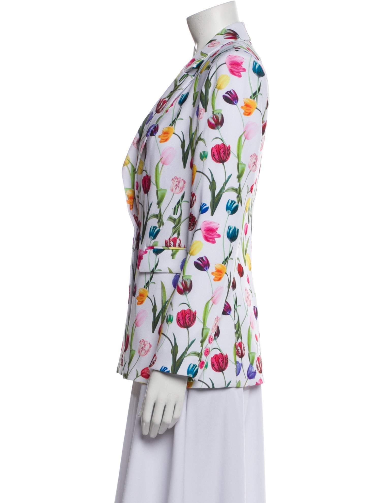 Keith Haring x Alice + Olivia Floral Print Blazer - Jackets, Clothing ...