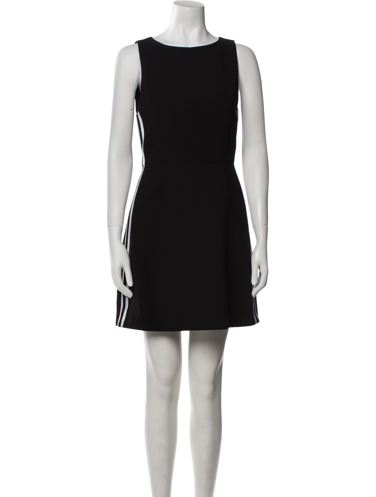 Alice + Olivia Bateau Neckline Mini Dress - Black Dresses, Clothing ...