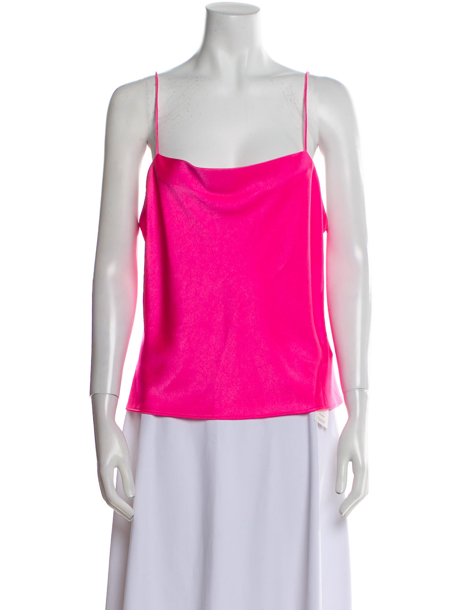 Alice + Olivia Square Neckline Sleeveless Top - Pink Tops, Clothing ...